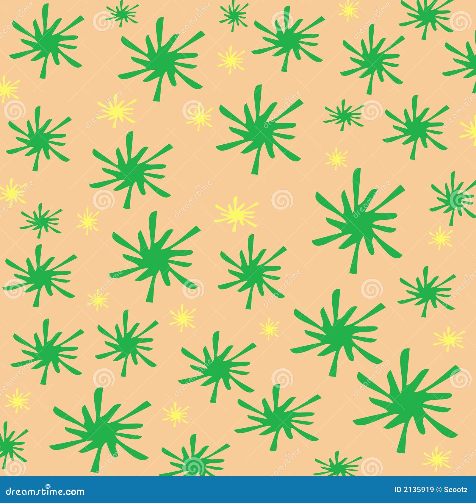 Green pattern gift wrap stock illustration. Illustration of shapes ...