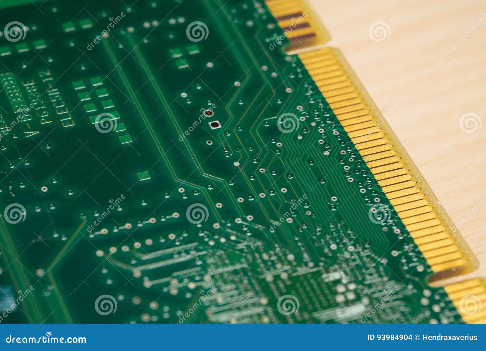 Green PCB board stock photo. Image of circuit, board - 93984904