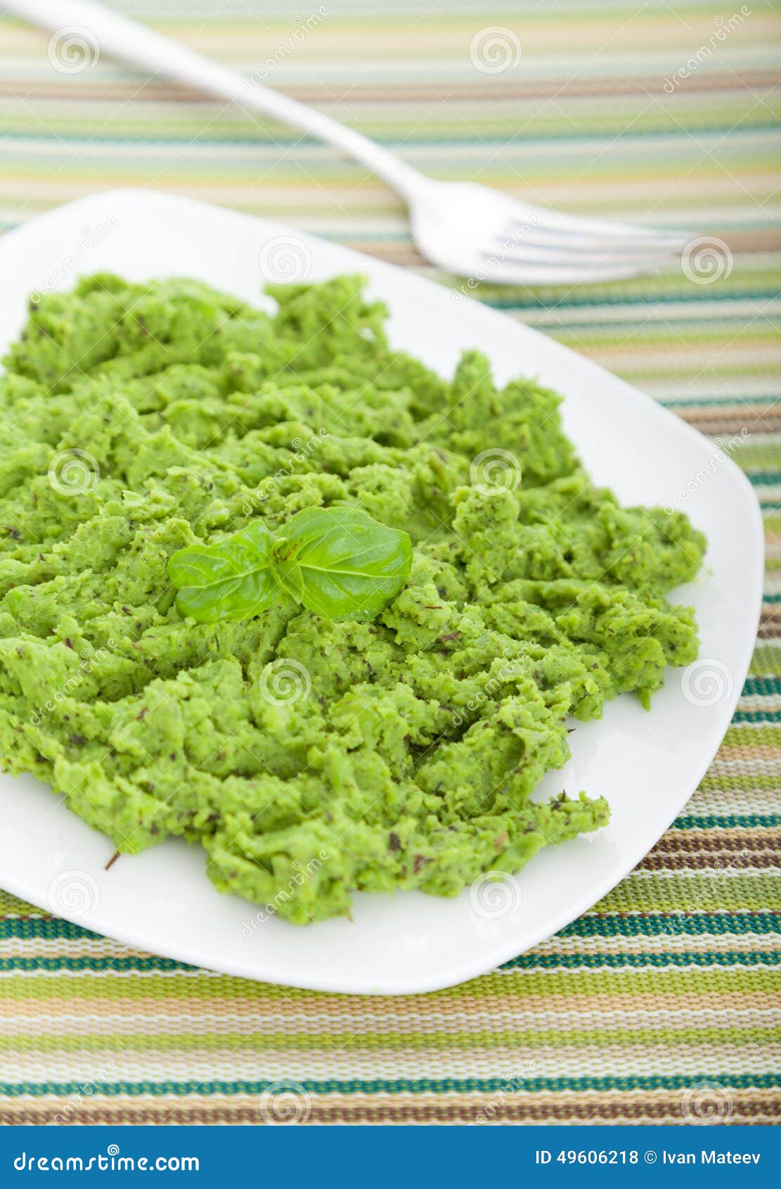 Green pea puree stock photo. Image of shot, 1000021871 - 49606218