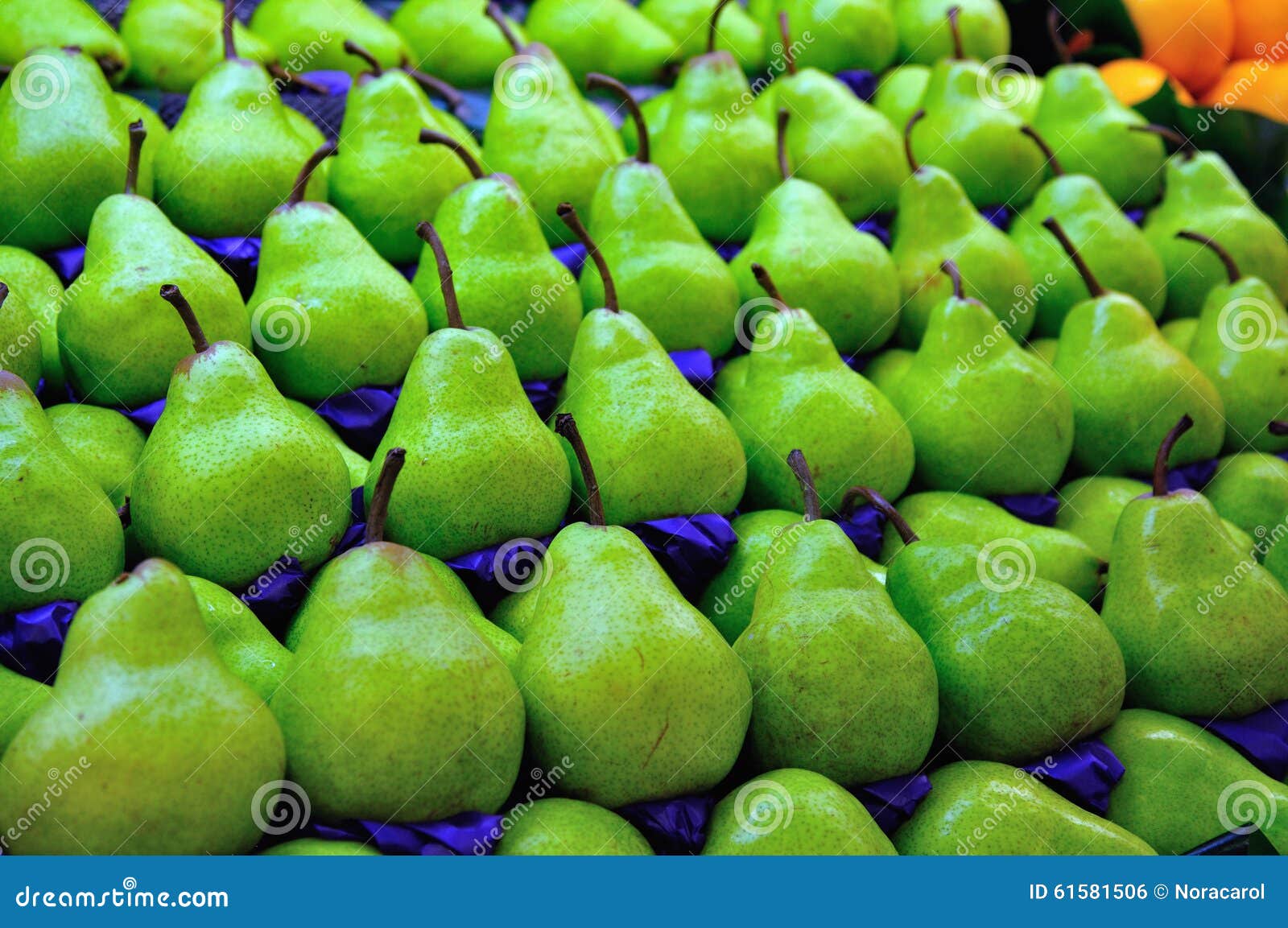 Green pear stock photo. Image of food, fresh, vegetarian - 61581506