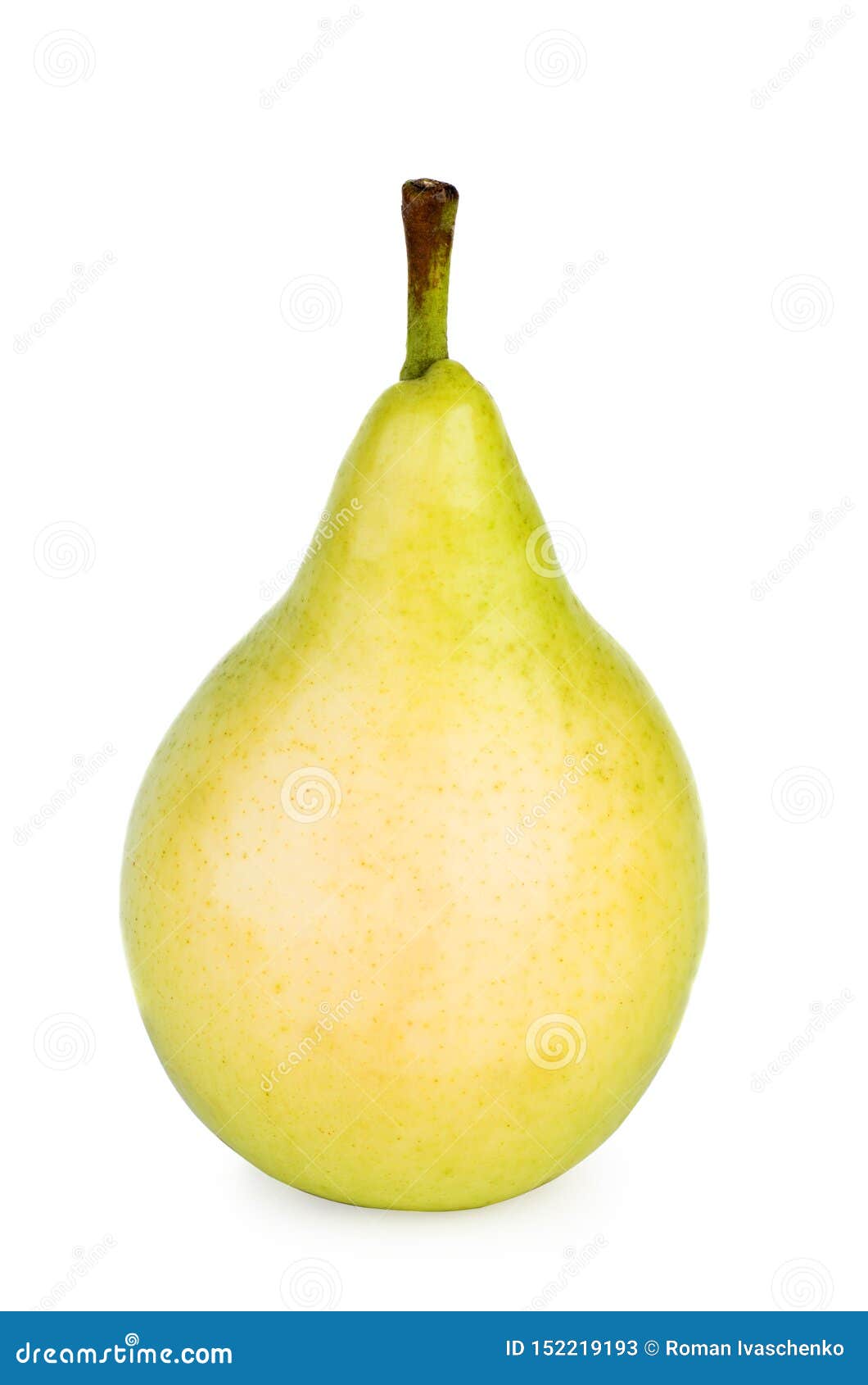 Green pear stock image. Image of sweet, green, isolated - 152219193