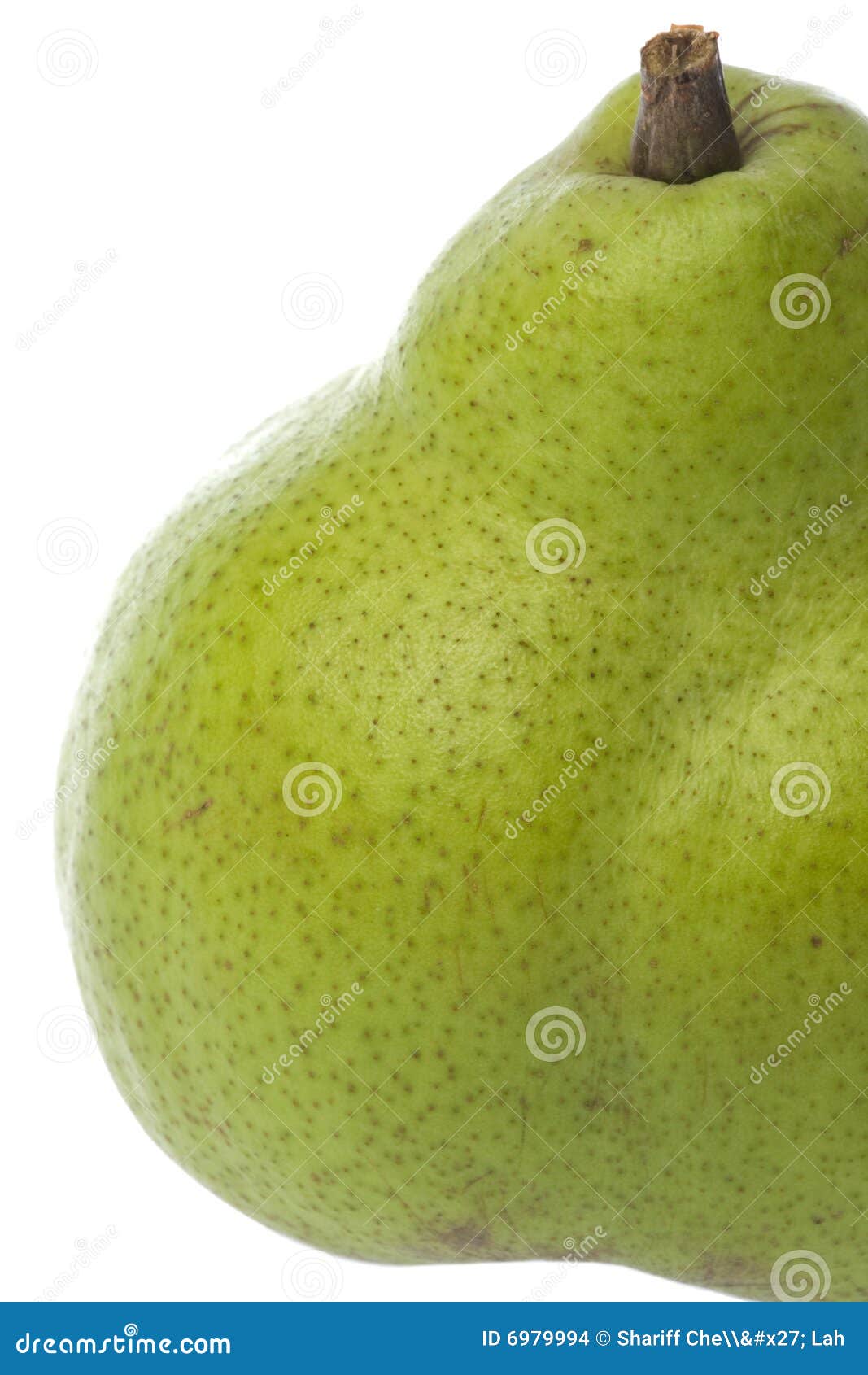 Green Pear Isolated stock photo. Image of produce, ripe - 6979994