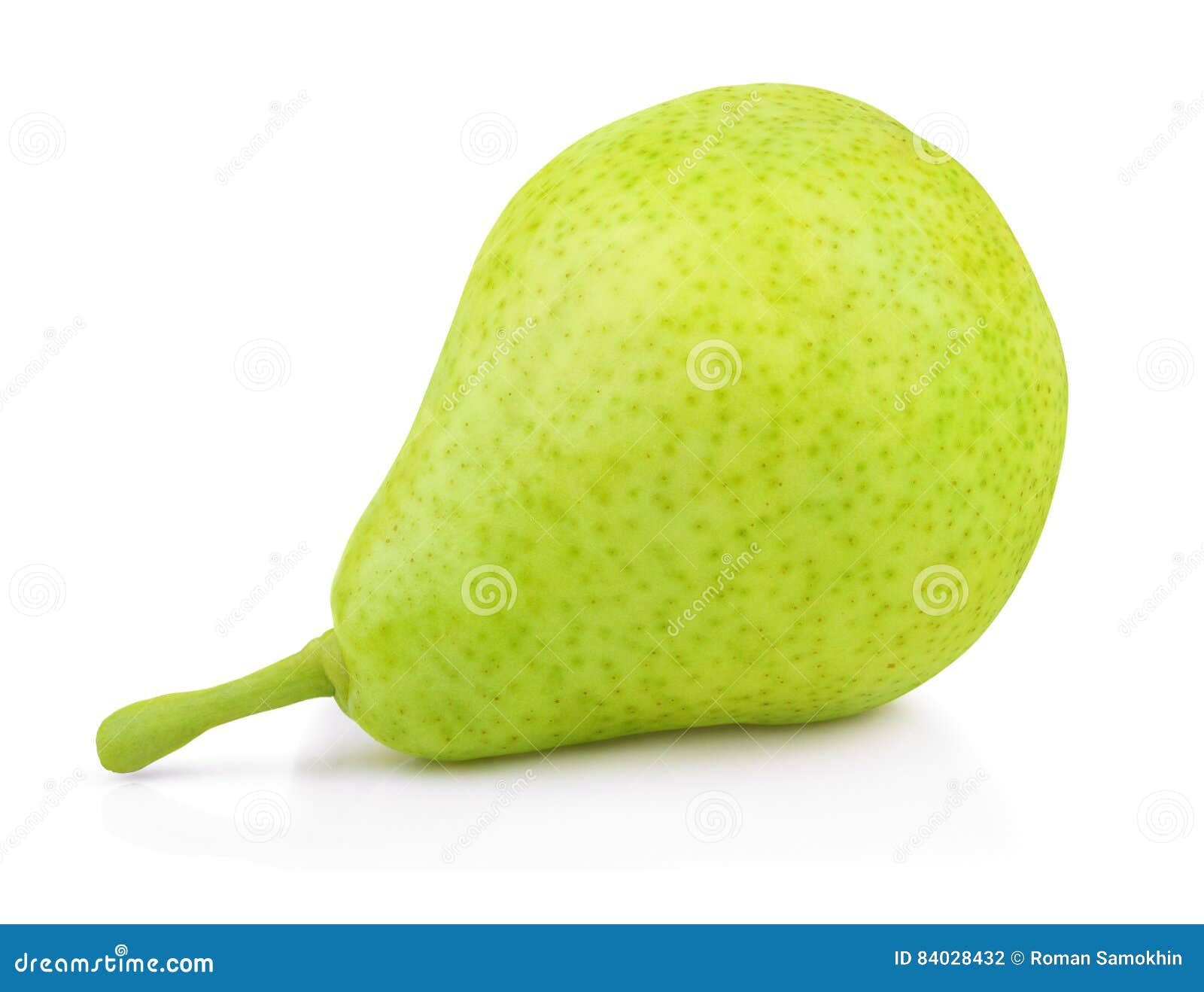 Green Pear Isolated on White Stock Photo - Image of healthy, diet: 84028432