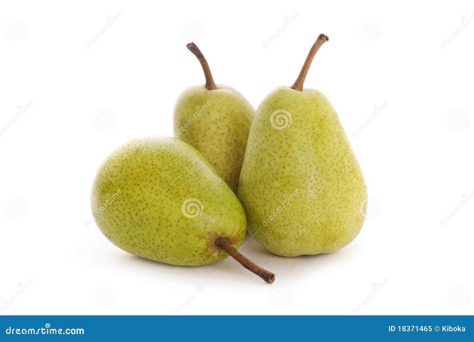 Green pears stock image. Image of fresh, freshness, white - 18371465