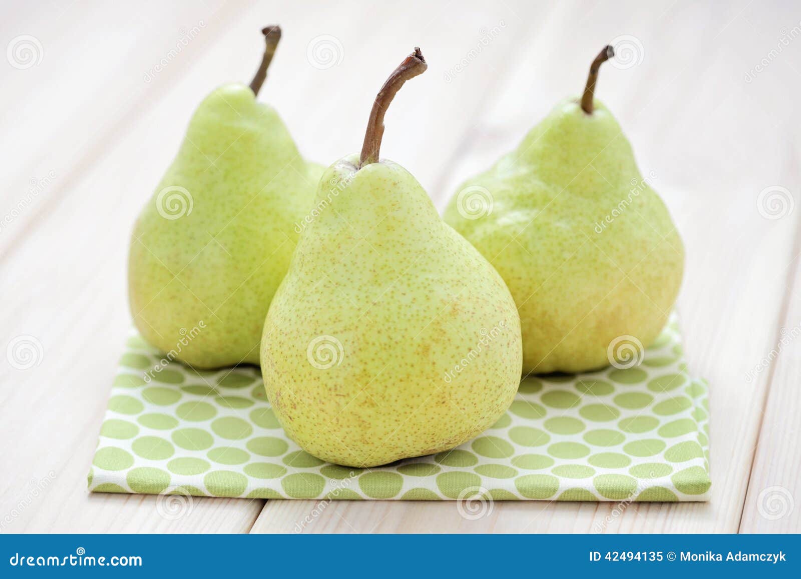 Green pears stock image. Image of pear, green, health - 42494135