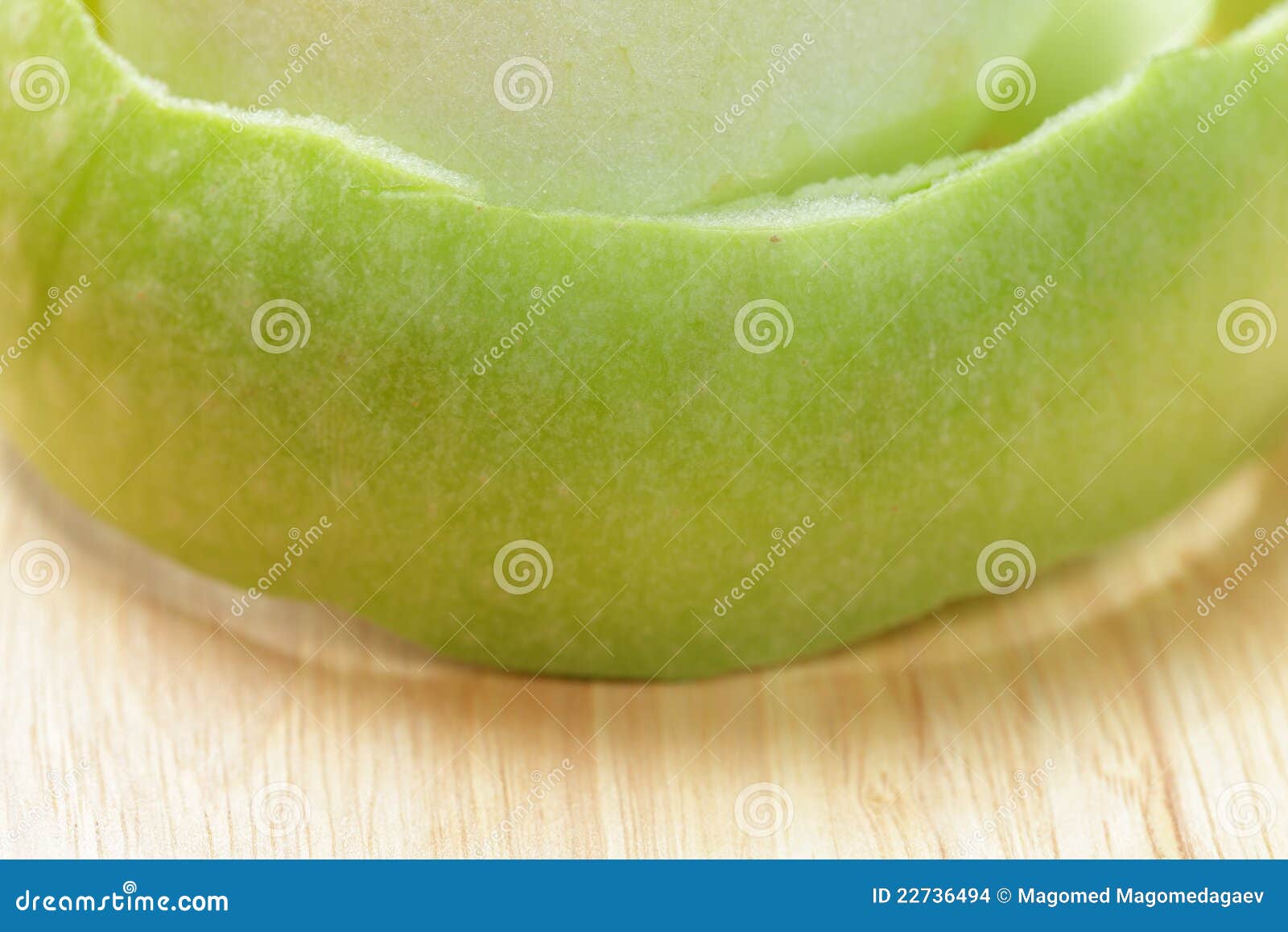 Green peeled apple closeup stock photo. Image of healthy - 22736494