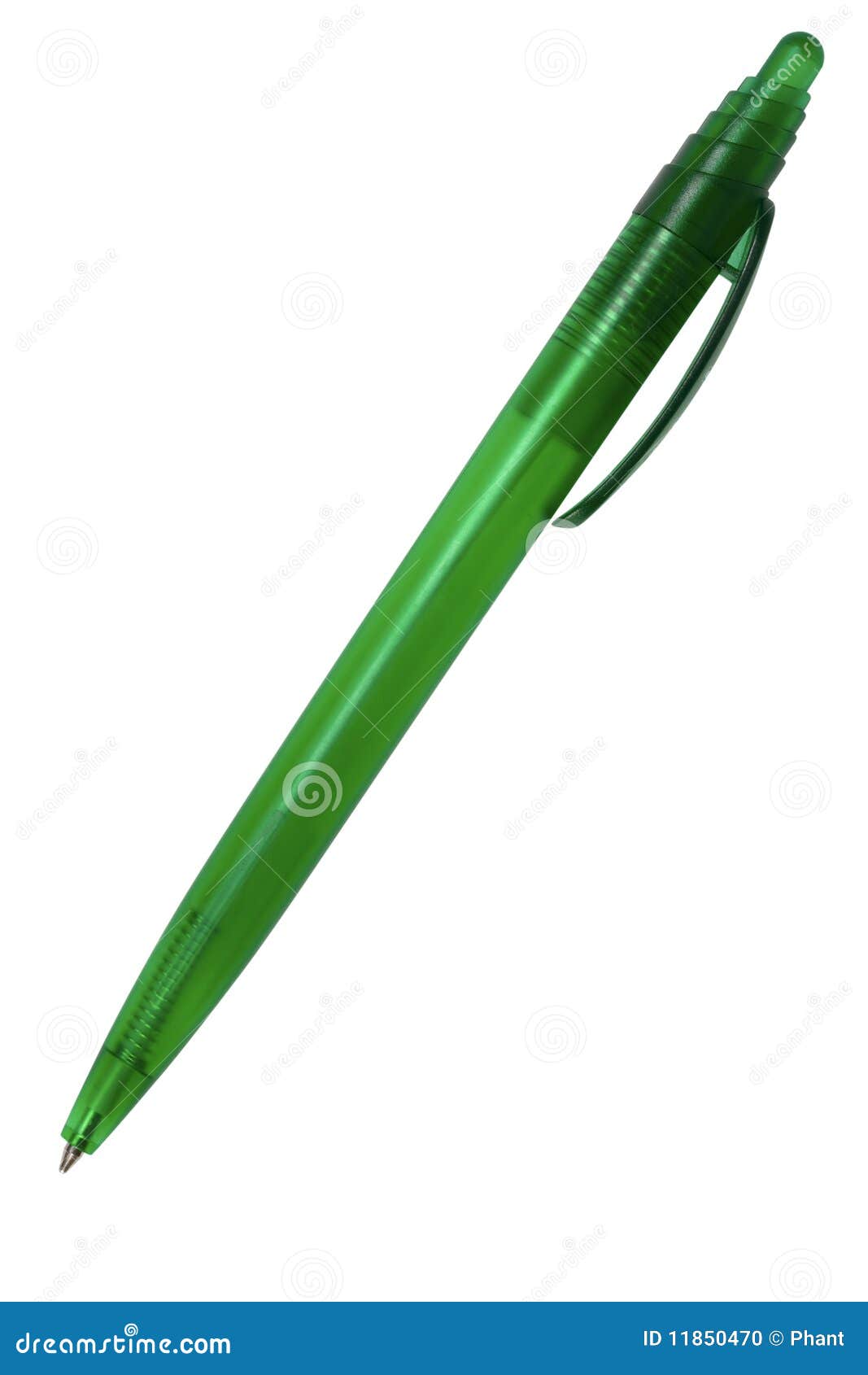 Green pen stock photo. Image of stationery, mechanical - 11850470