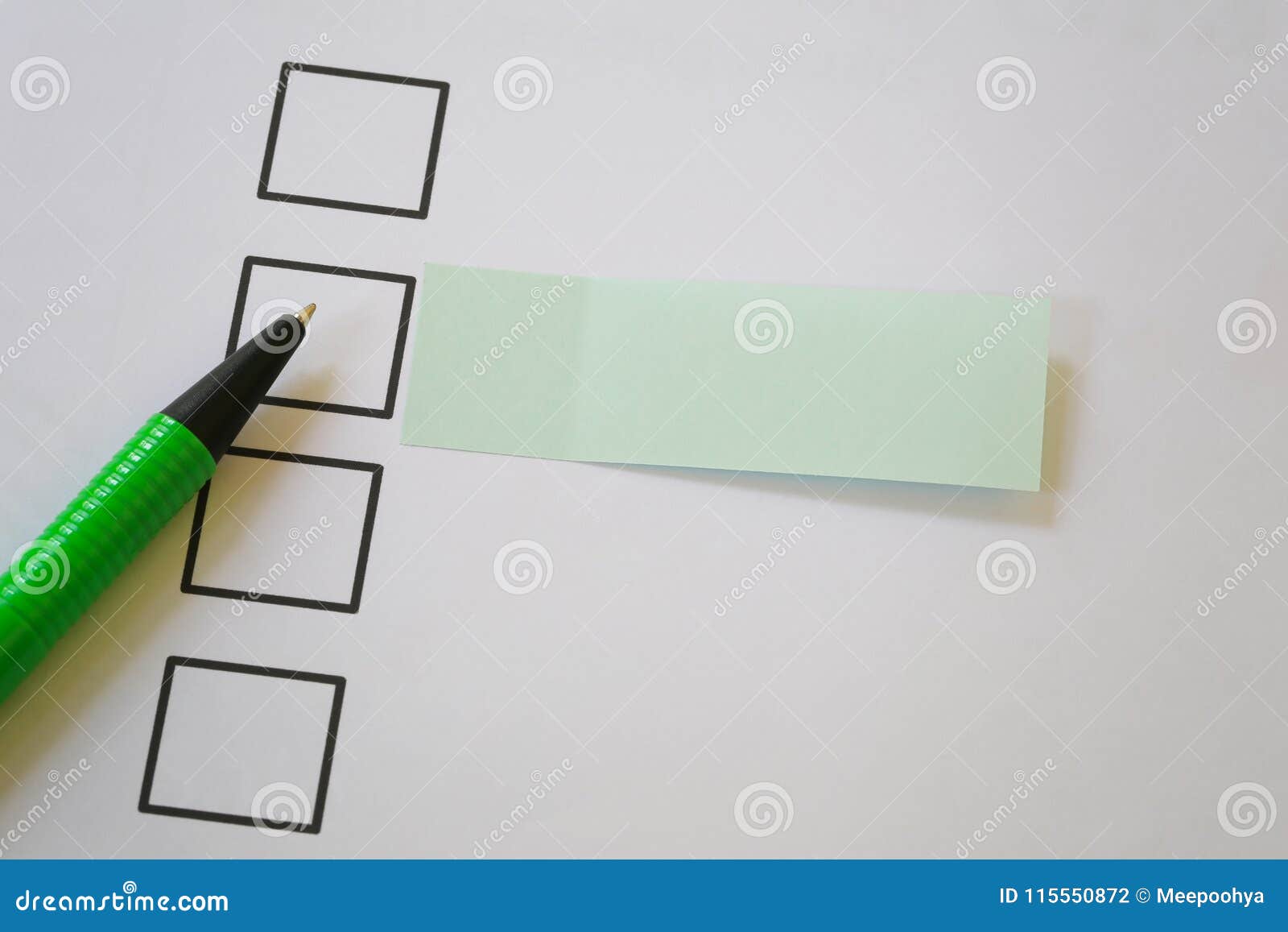 Empty Checkbox Symbol