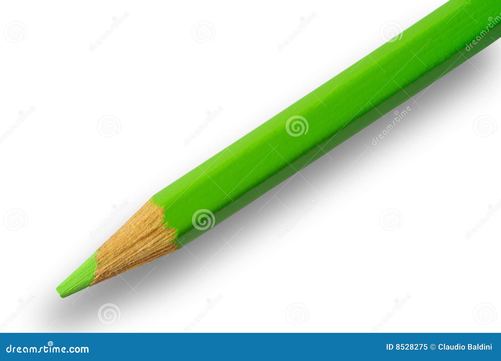 Green Pencil In Hand Royalty-Free Stock Photography | CartoonDealer.com ...