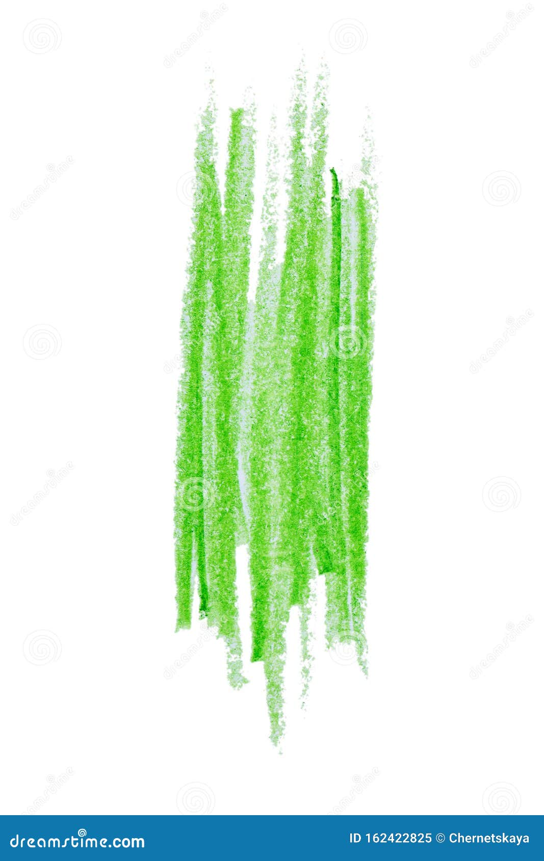 Green Pencil Hatching on White Background Stock Image - Image of ...