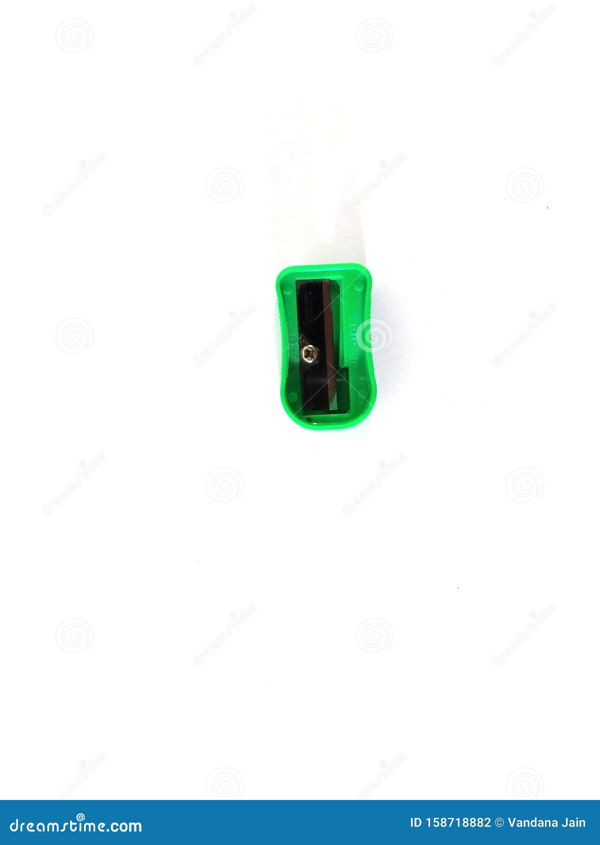 Green Pencil Sharpener. stock illustration. Illustration of pencils ...