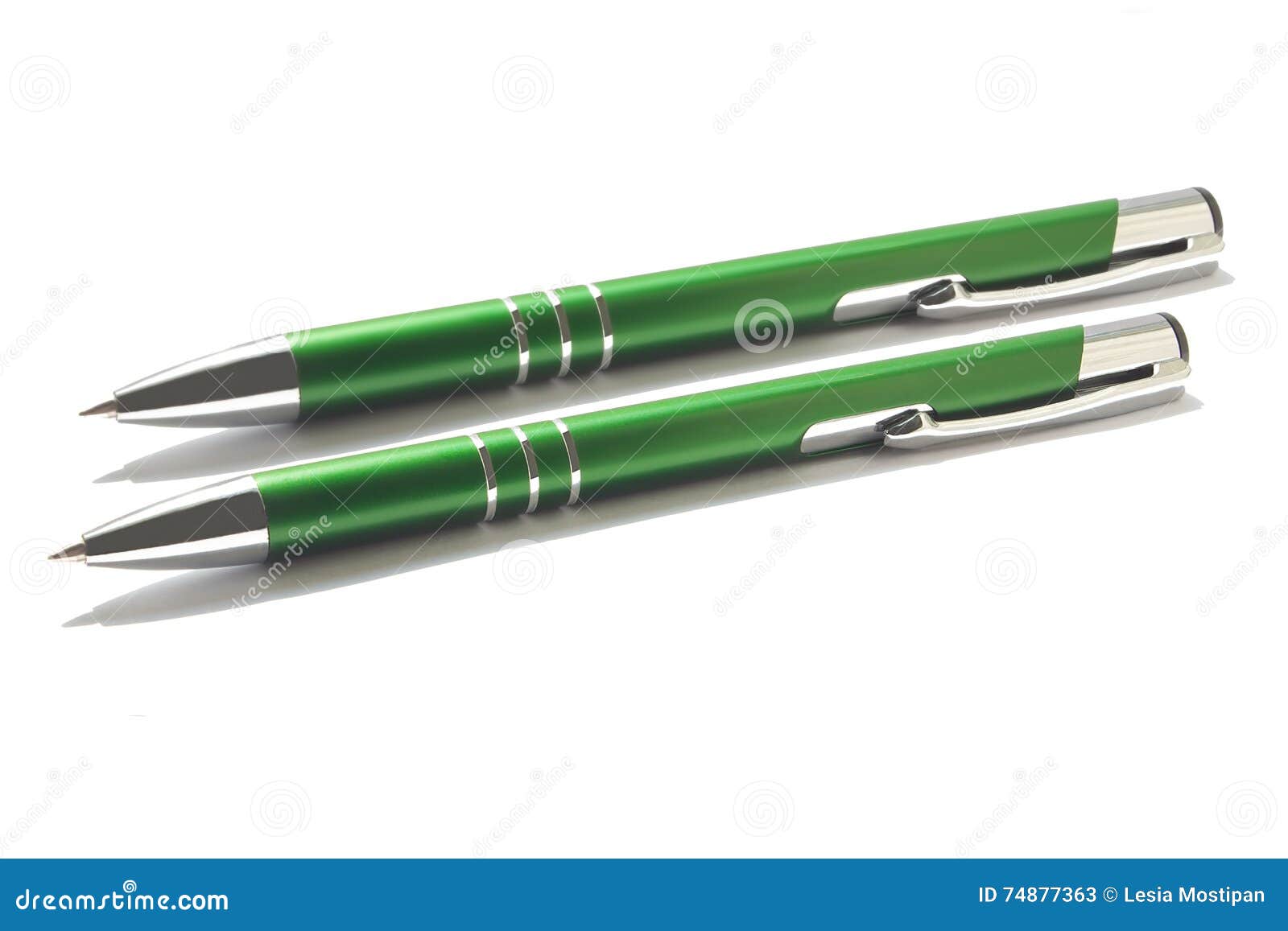 Green pens stock image. Image of equipment, tool, business - 74877363