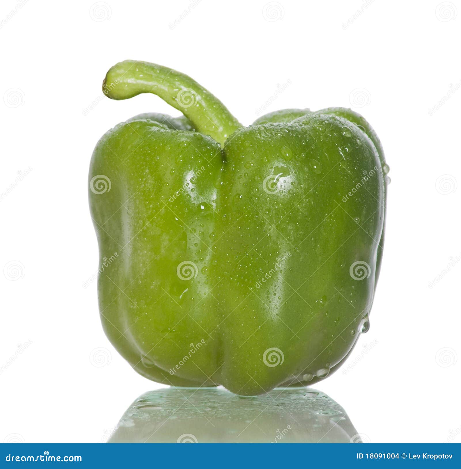 Green pepper stock photo. Image of pepper, isolated, organic - 18091004