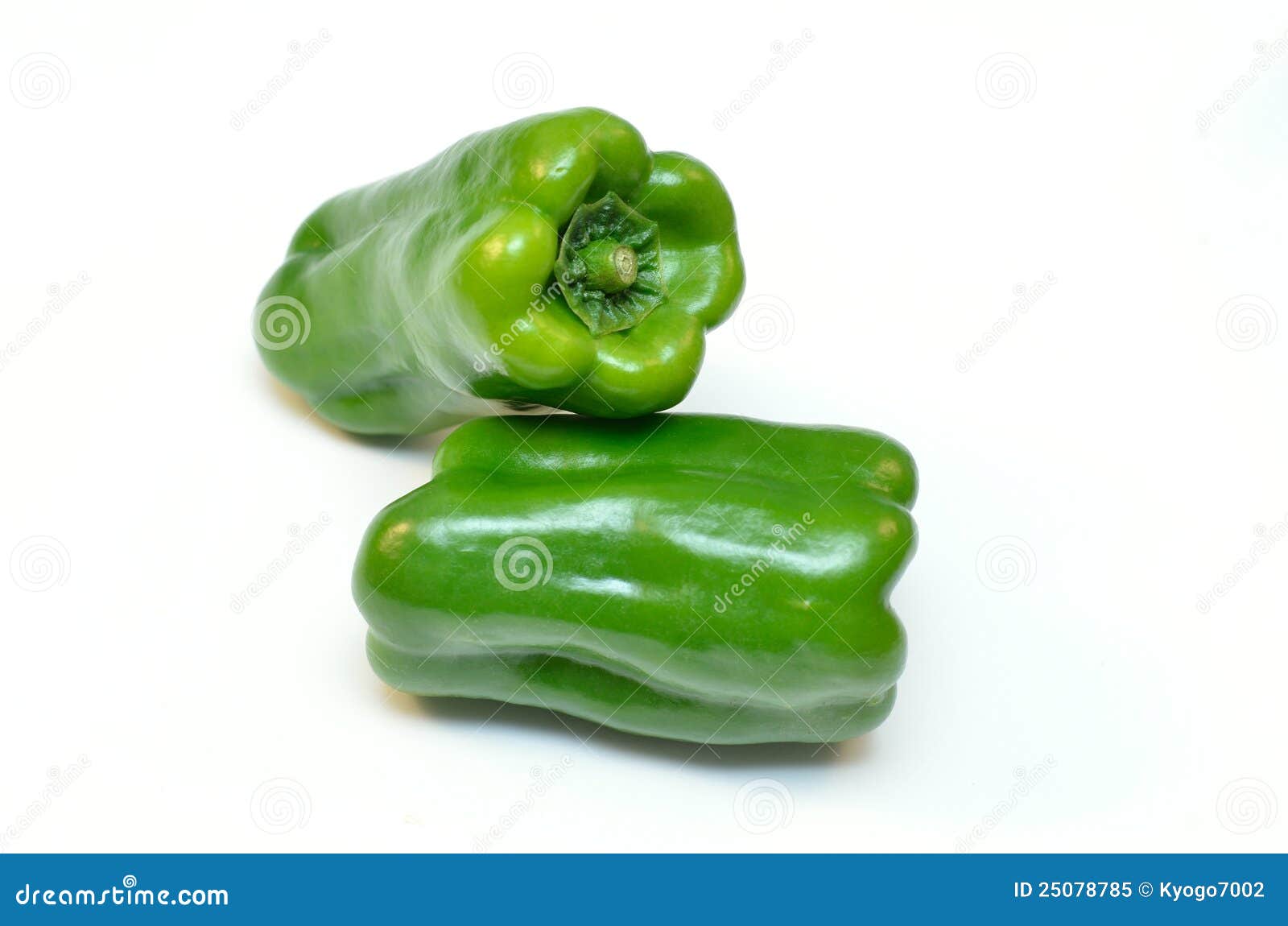 Green pepper stock image. Image of white, pepper, cutout - 25078785