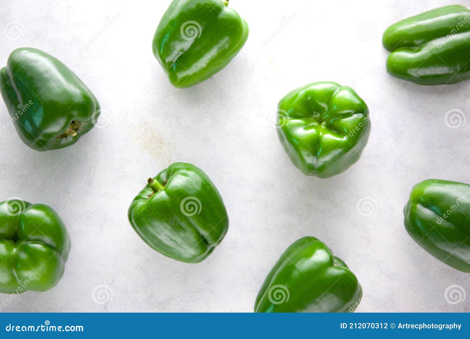 Green Peppers Pattern on White Background Stock Photo - Image of grey ...