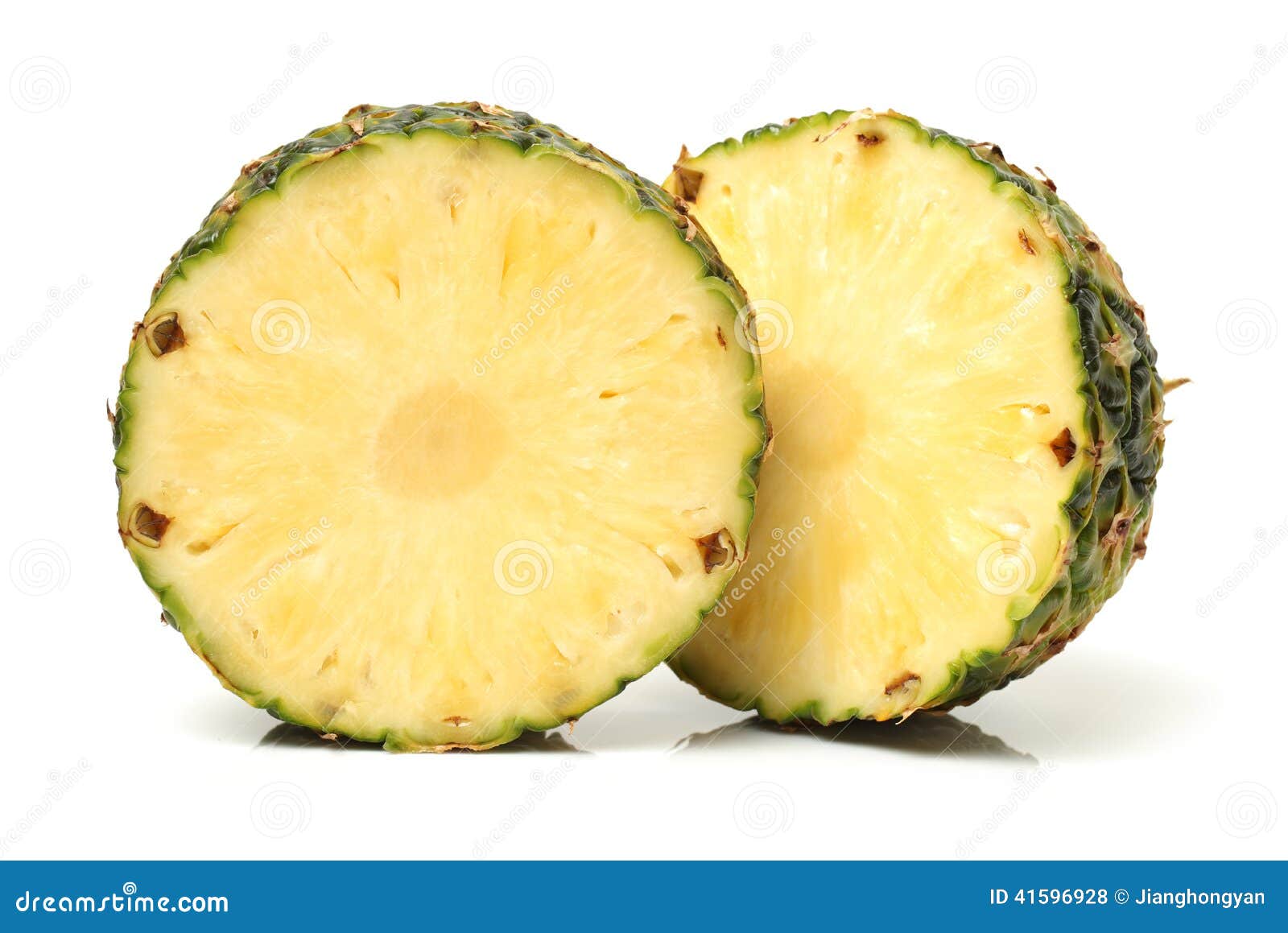 Green Pineapple stock photo. Image of macro, antioxidant - 41596928