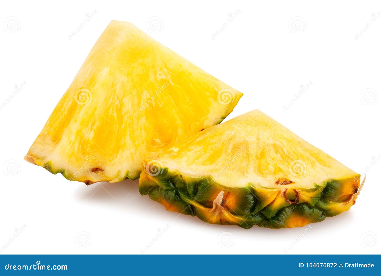 Green pineapple stock photo. Image of ripe, chunks, green - 164676872