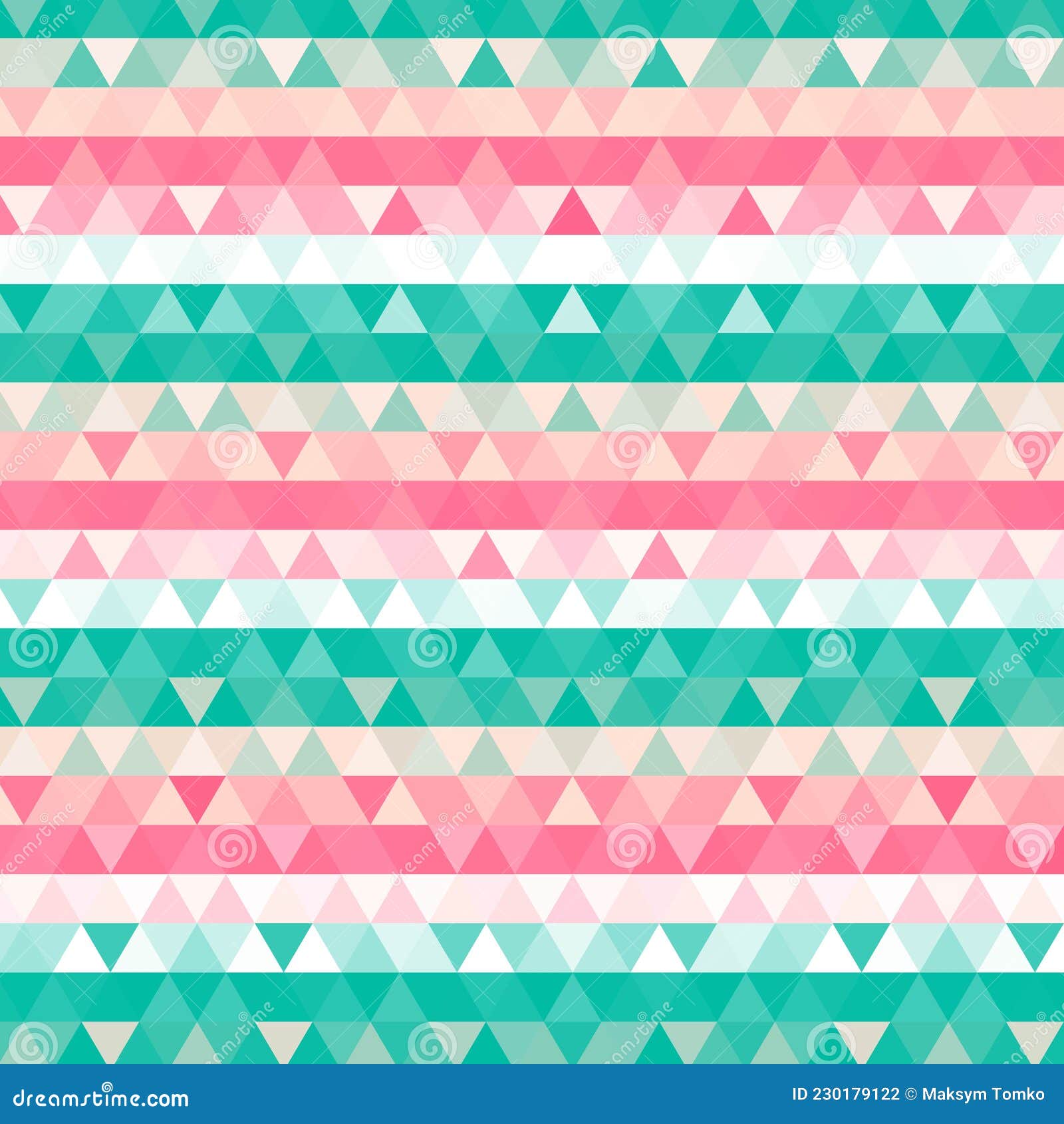 Green and Pink. Abstract Vector Background. Triangular Design. Layout ...
