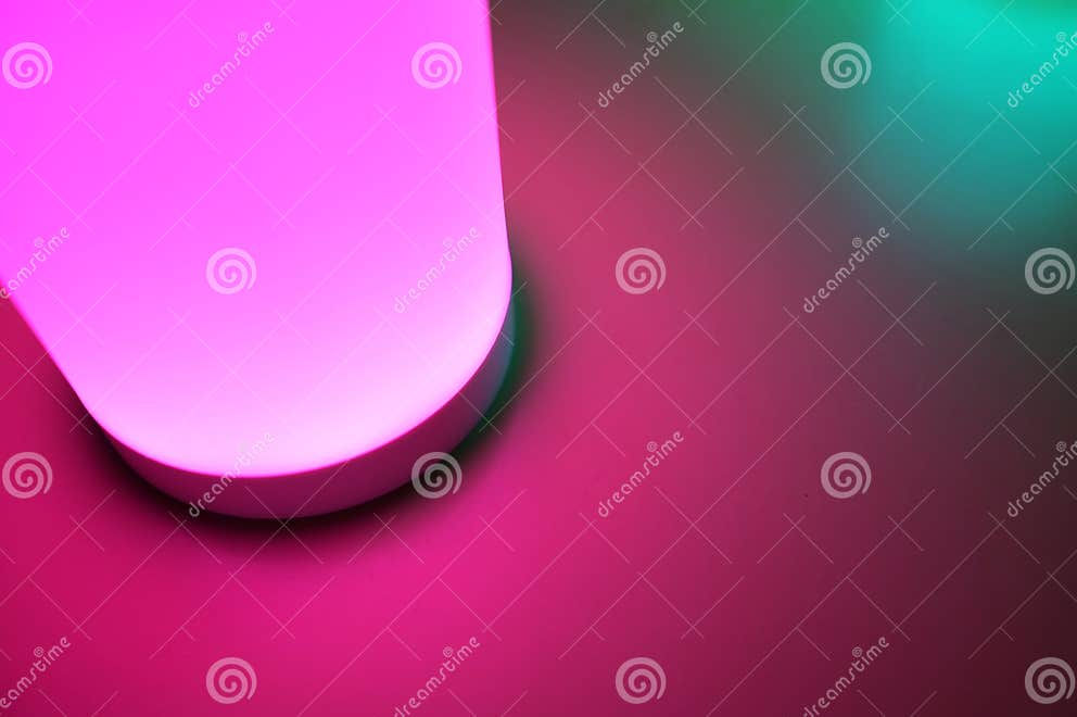 Close Up Green and Pink Light, Neon Colourful Background Stock Photo ...