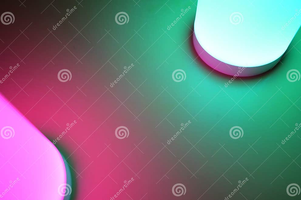 Close Up Green and Pink Light, Colourful Background Stock Image - Image ...