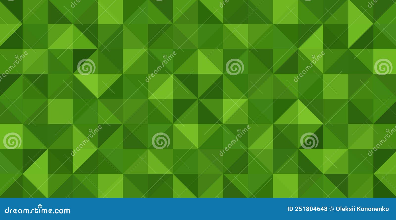 Green Pixel Background. Abstract Triangular Pixelation Stock ...