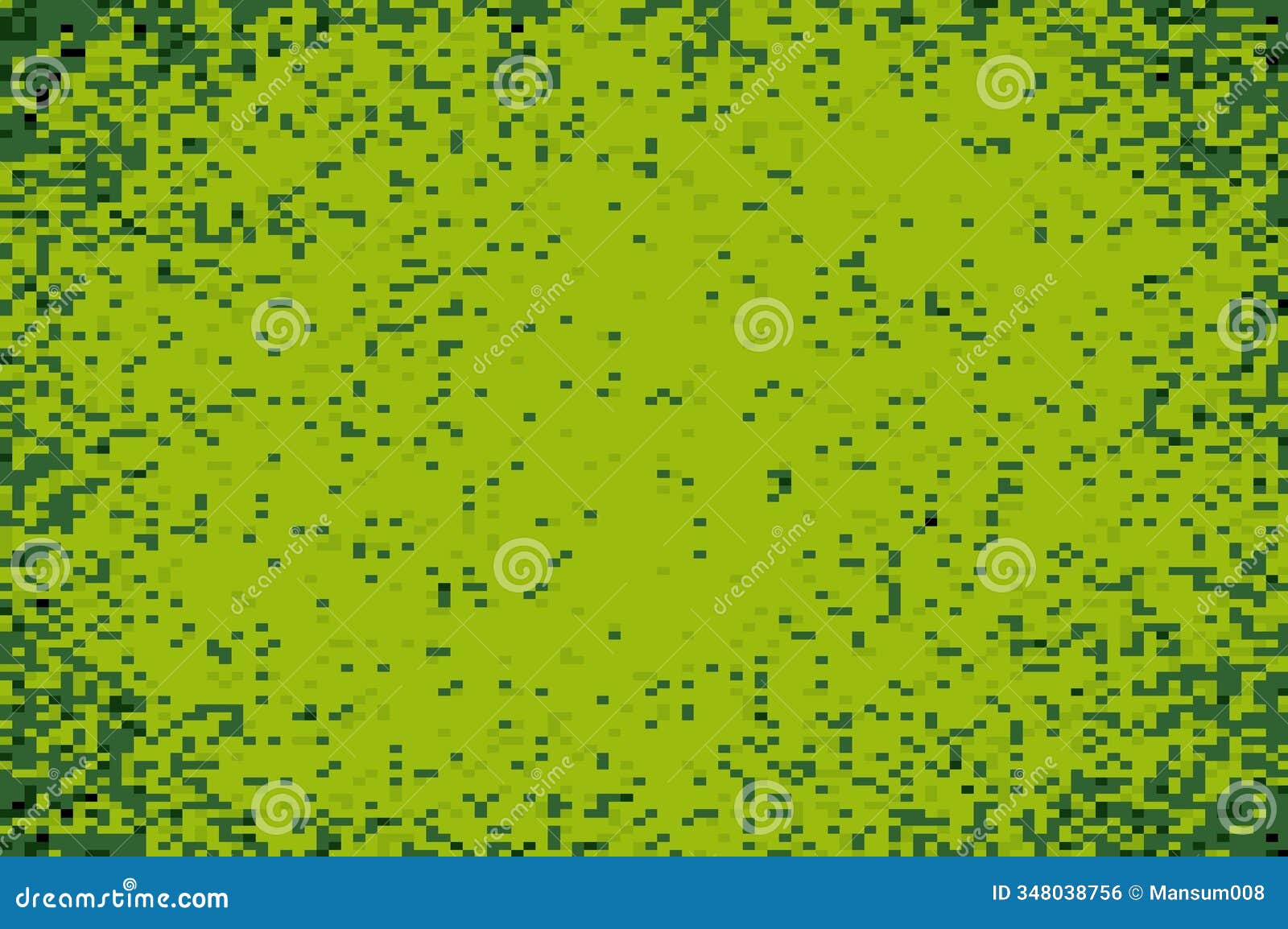 Green Pixel Background. Illustration Stock Illustration - Illustration ...