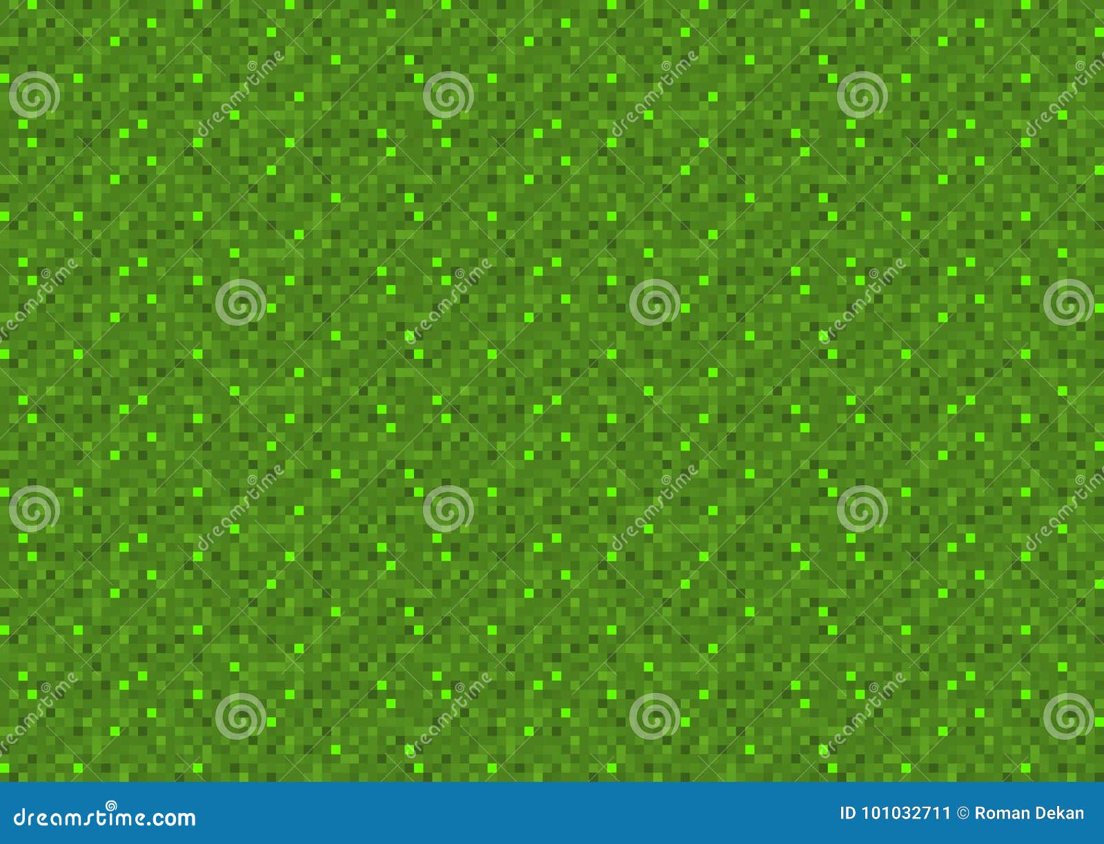 Green Pixel Background Cartoon Vector | CartoonDealer.com #101032711