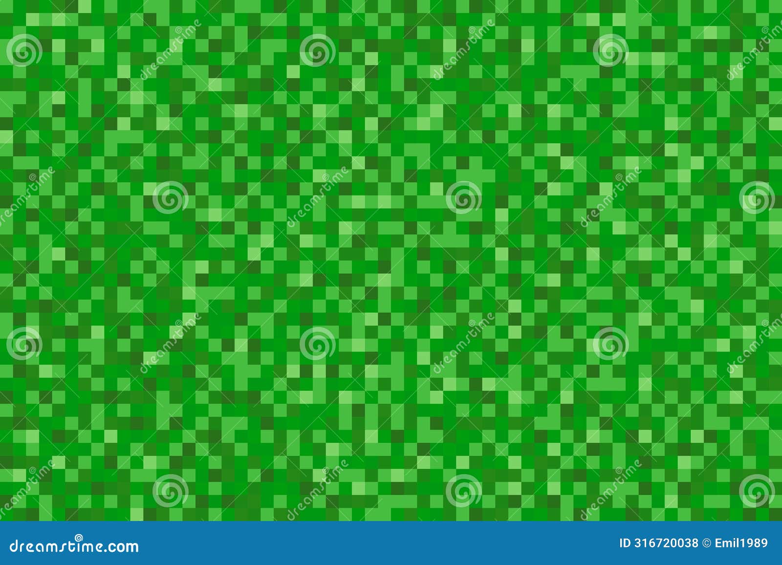 Pixel Grass Texture Background, Green Retro Square Grass Pattern Vector ...
