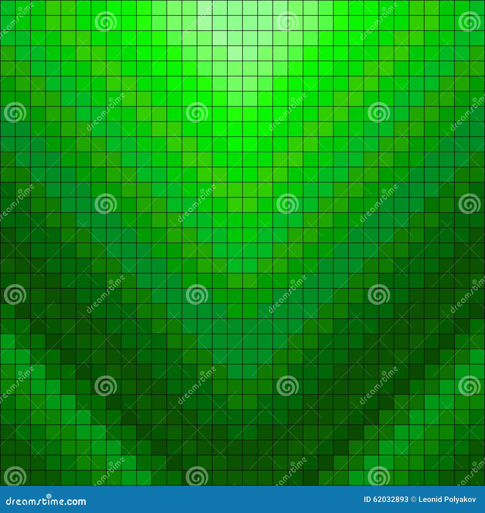 Green Pixels Geometric Background Vector Illustration Stock Vector ...