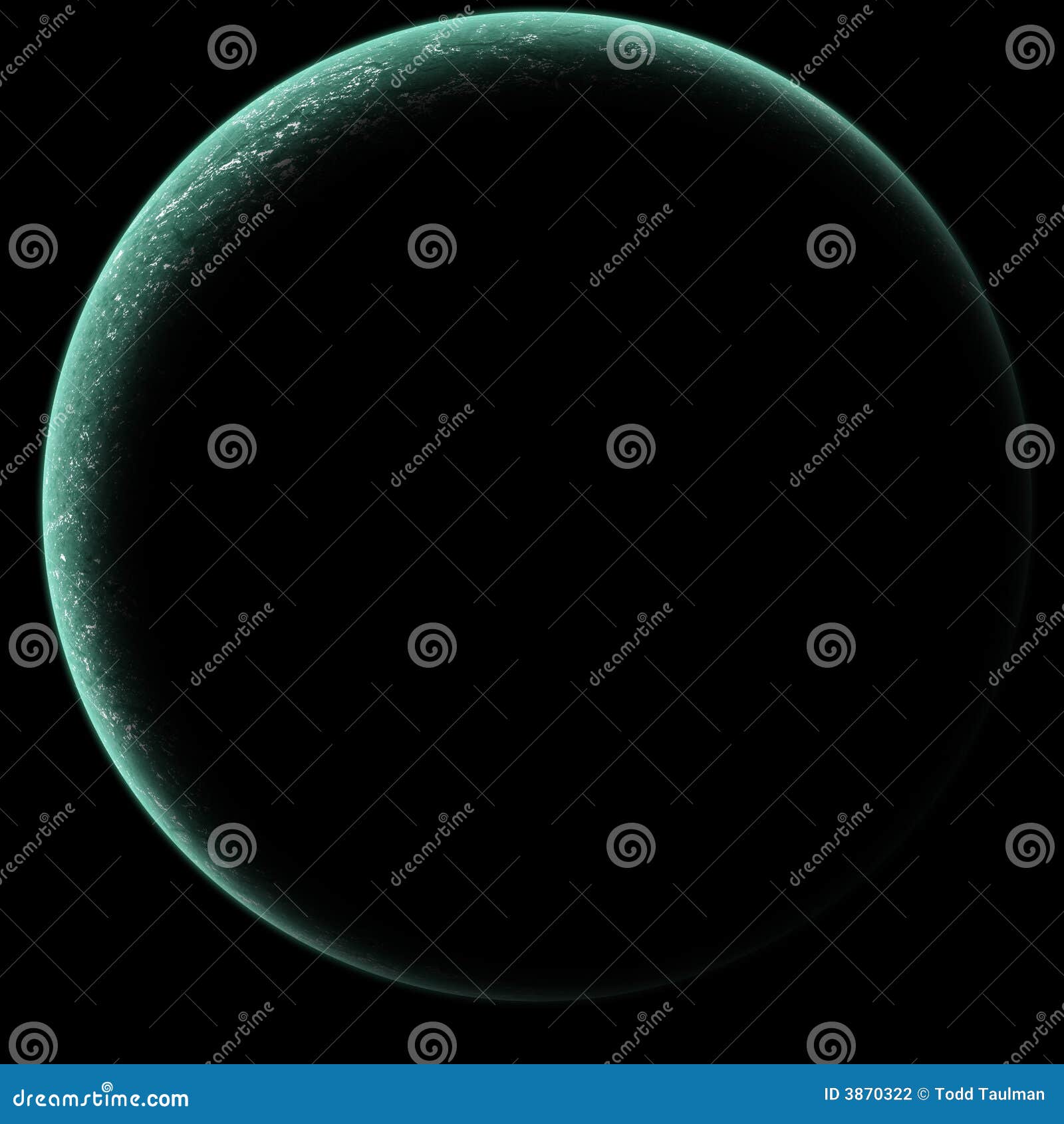 Green Planet stock illustration. Illustration of burst - 3870322