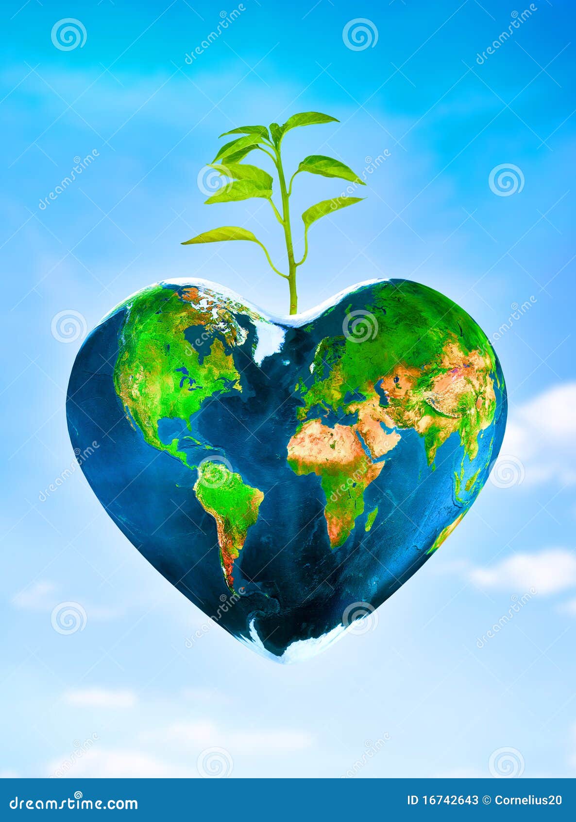 Green planet concept stock illustration. Illustration of shape - 16742643