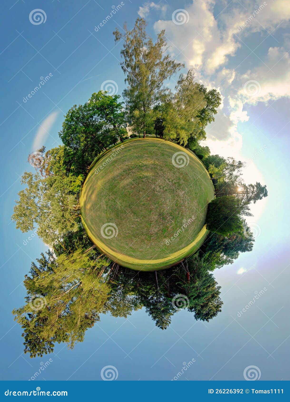Green Planet. Ecology and Space Concept Stock Photo - Image of care ...