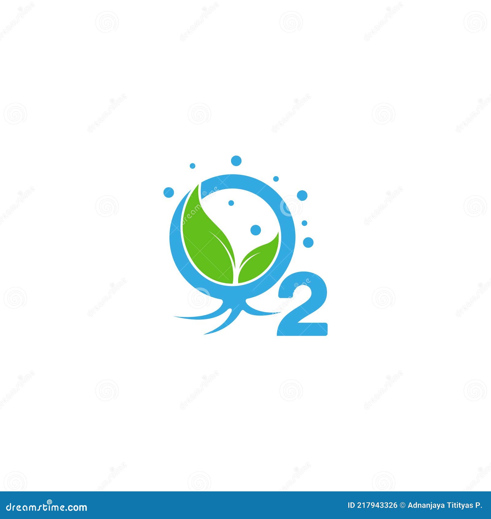 Green Plant Root O2 Oxygen Nature Symbol Logo Vector | CartoonDealer ...