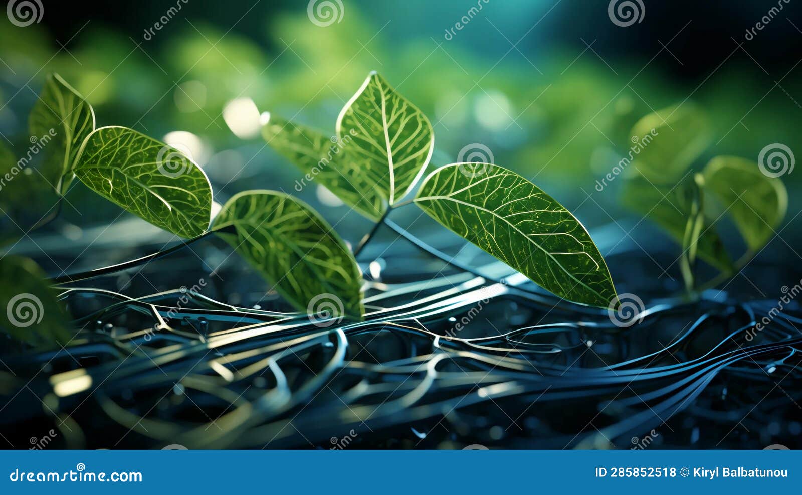 Transistors On The Green Plate On A White Background Stock Image ...