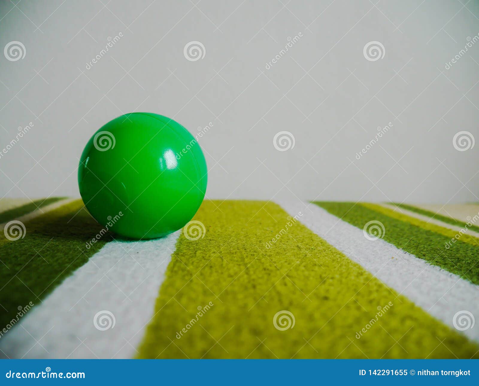 Green Plastic Ball Isolated Stock Image - Image of isolated, green ...