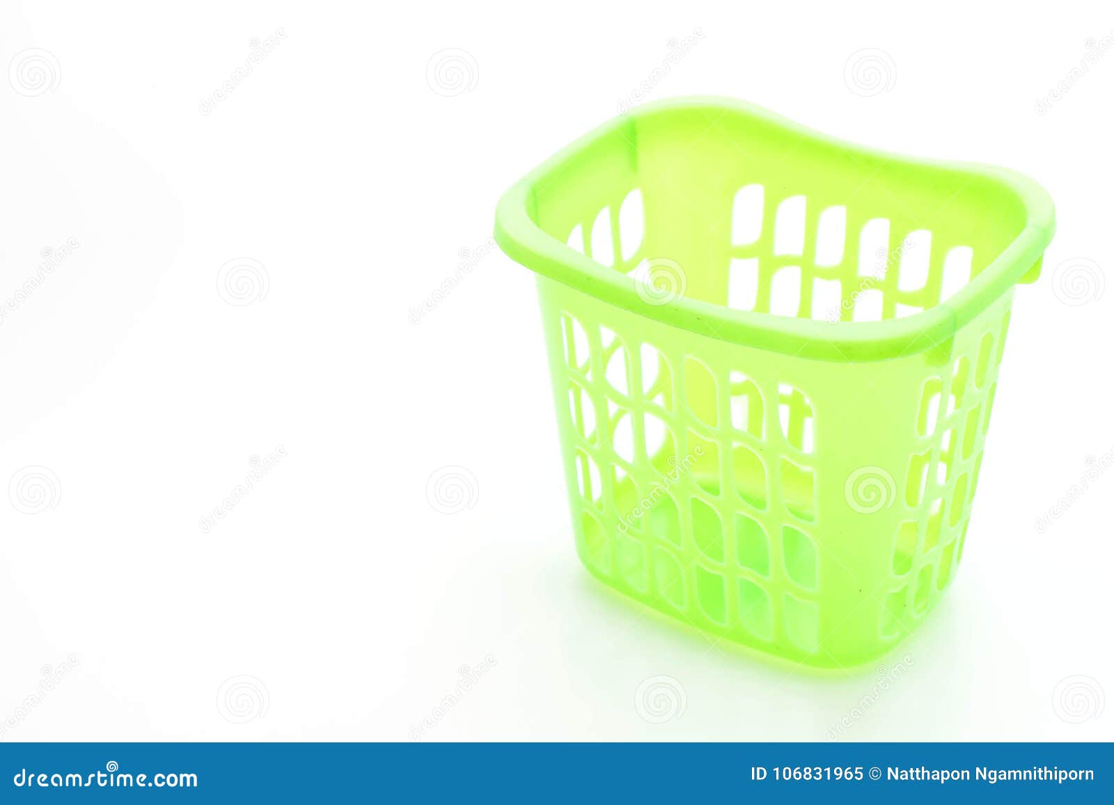 Green plastic basket stock image. Image of store, colorful - 106831965