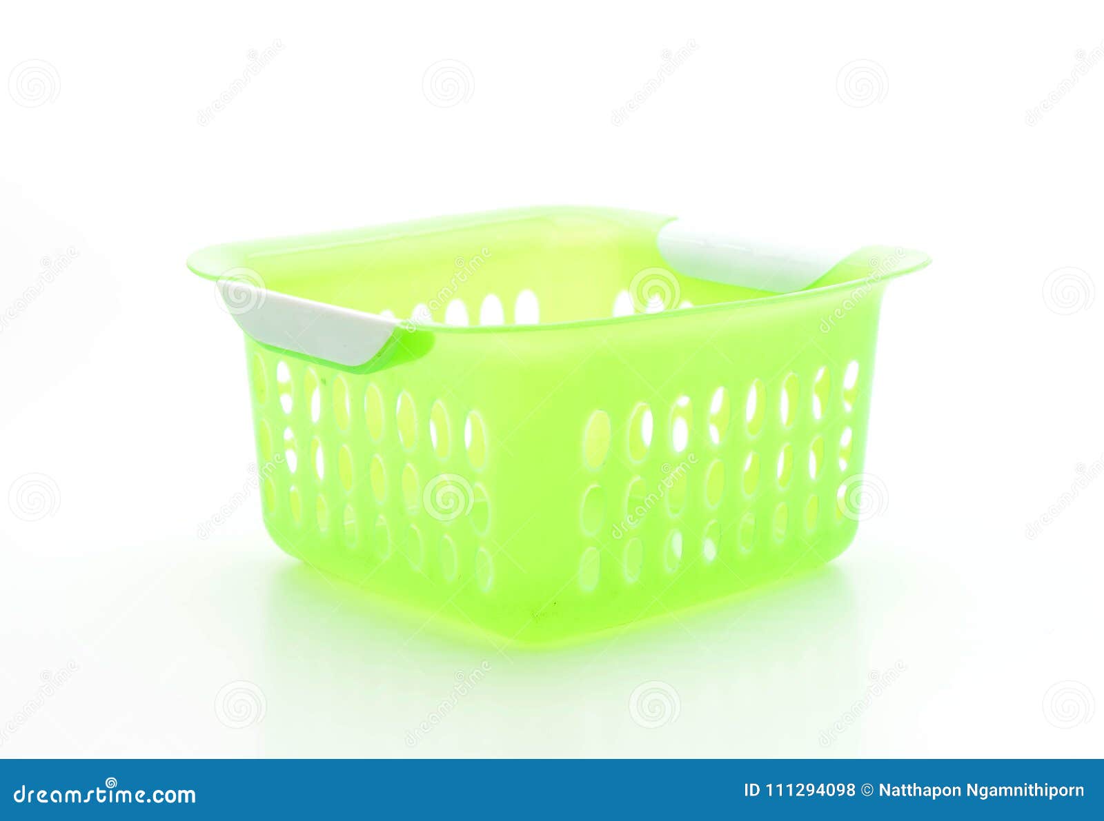 Green plastic basket stock photo. Image of cart, color - 111294098