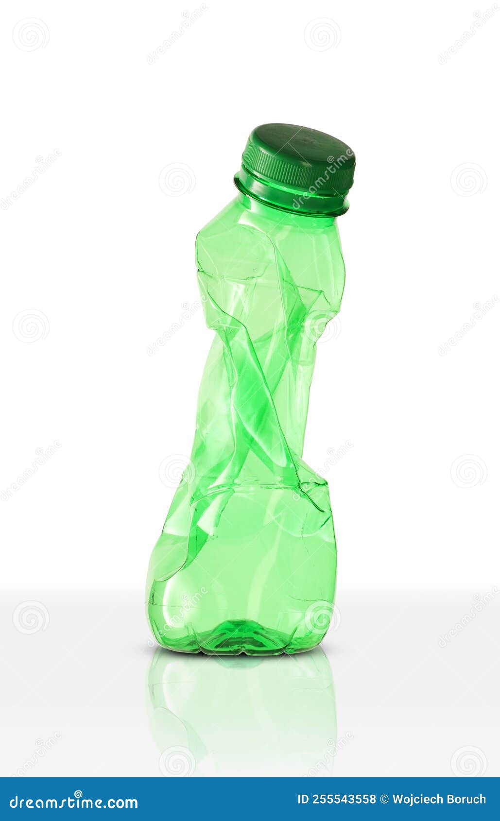 Green plastic bottle stock photo. Image of drink, green - 255543558