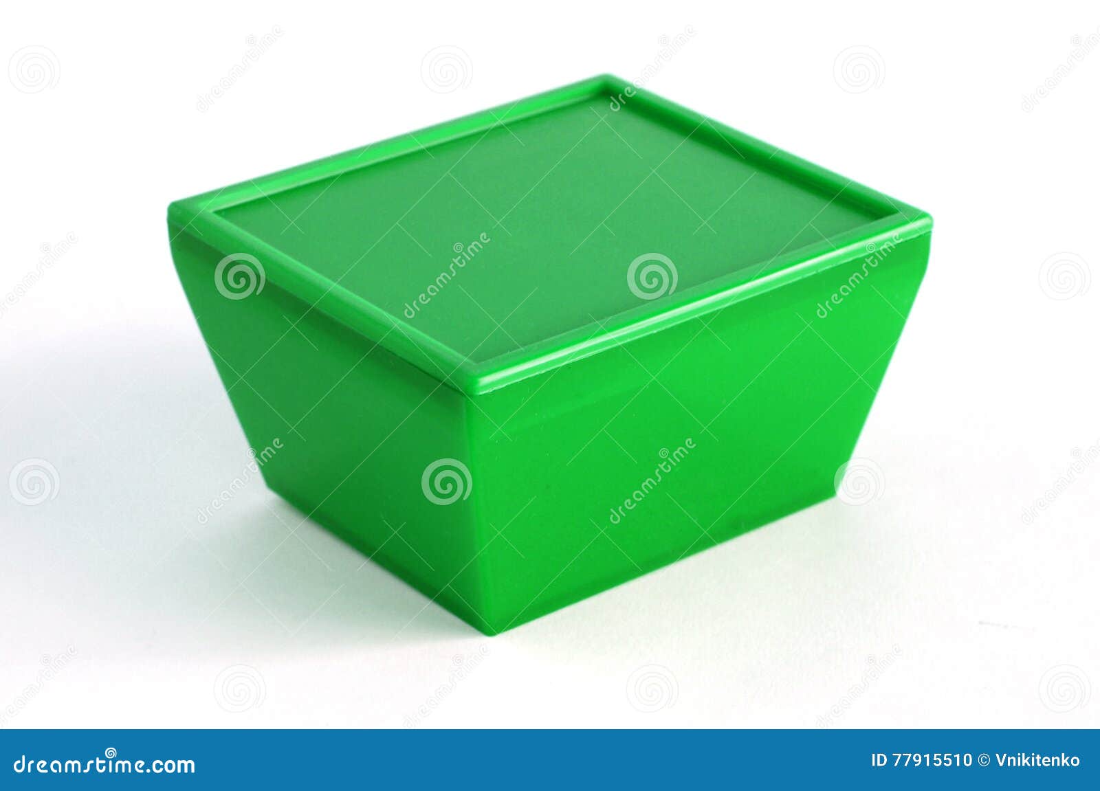 Green plastic box stock photo. Image of business, parcel - 77915510
