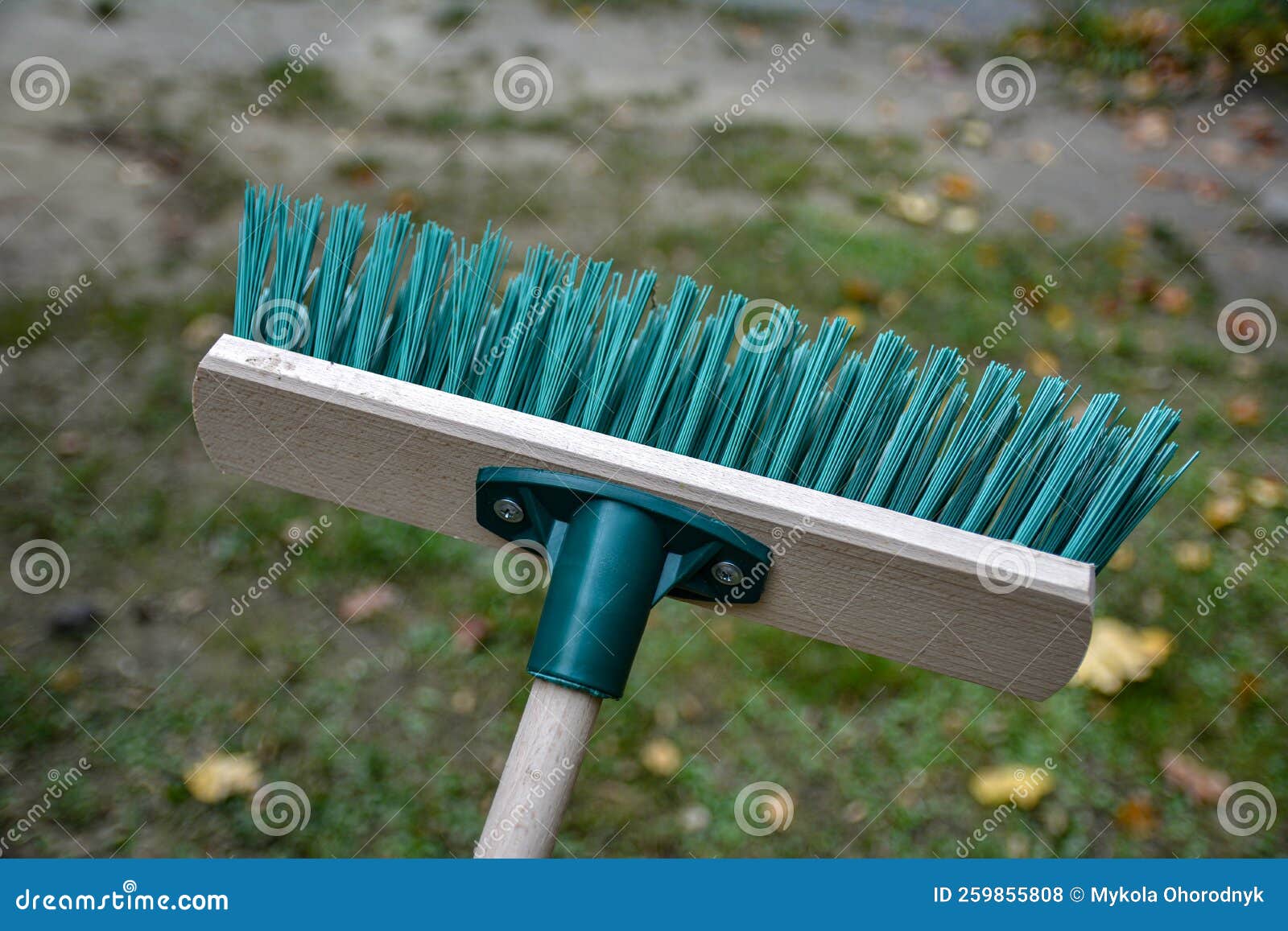 Green plastic broom stock photo. Image of equipment - 259855808