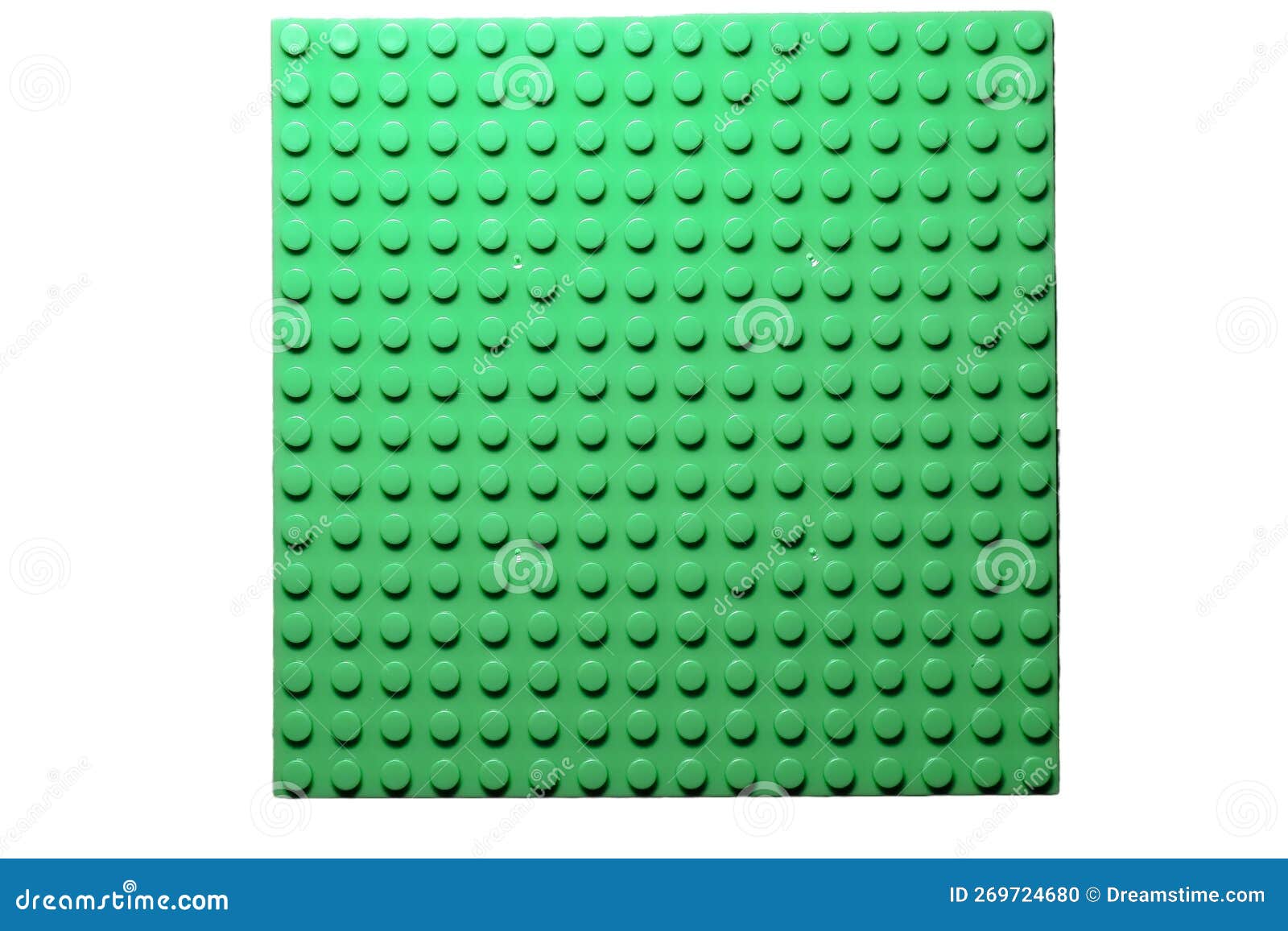 Green Plastic Constructor Blocks Plate Seamless Pattern Flat Design ...