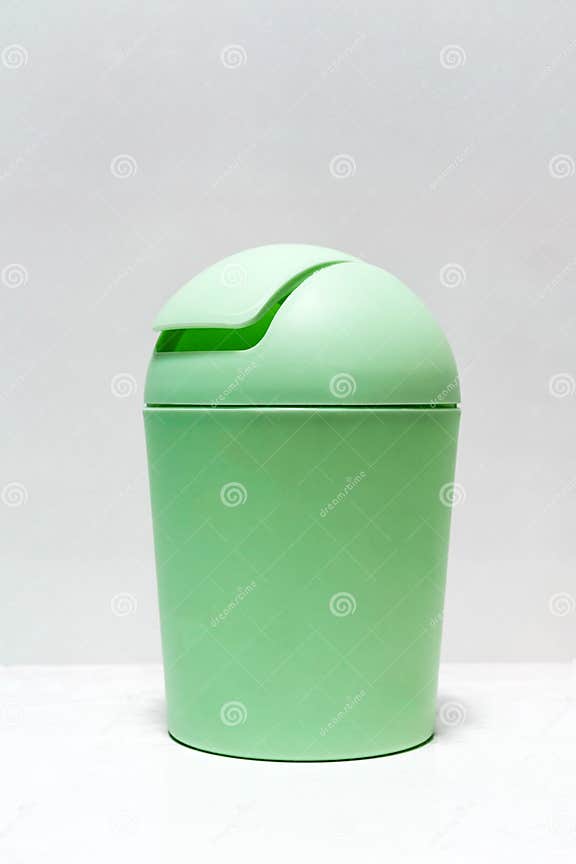 Green plastic container stock image. Image of white, single - 94289099
