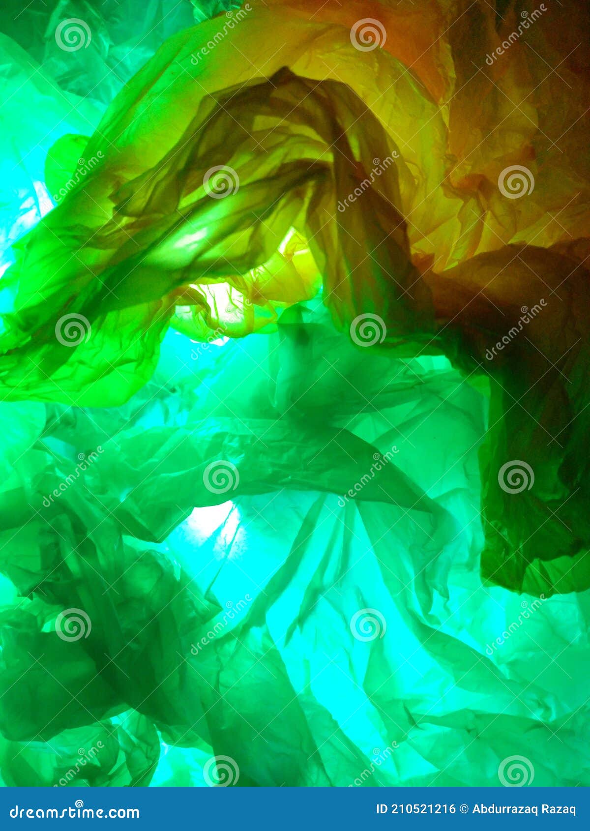 Green Plastic with a Curved Texture Stock Photo - Image of jungle ...