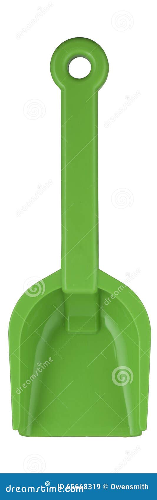 Green Plastic Toy Child S Spade Stock Image - Image of plastic, play ...