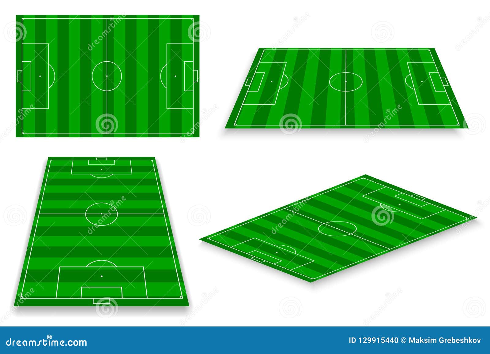 Sport Fields Illustration Cartoon Vector | CartoonDealer.com #7095679