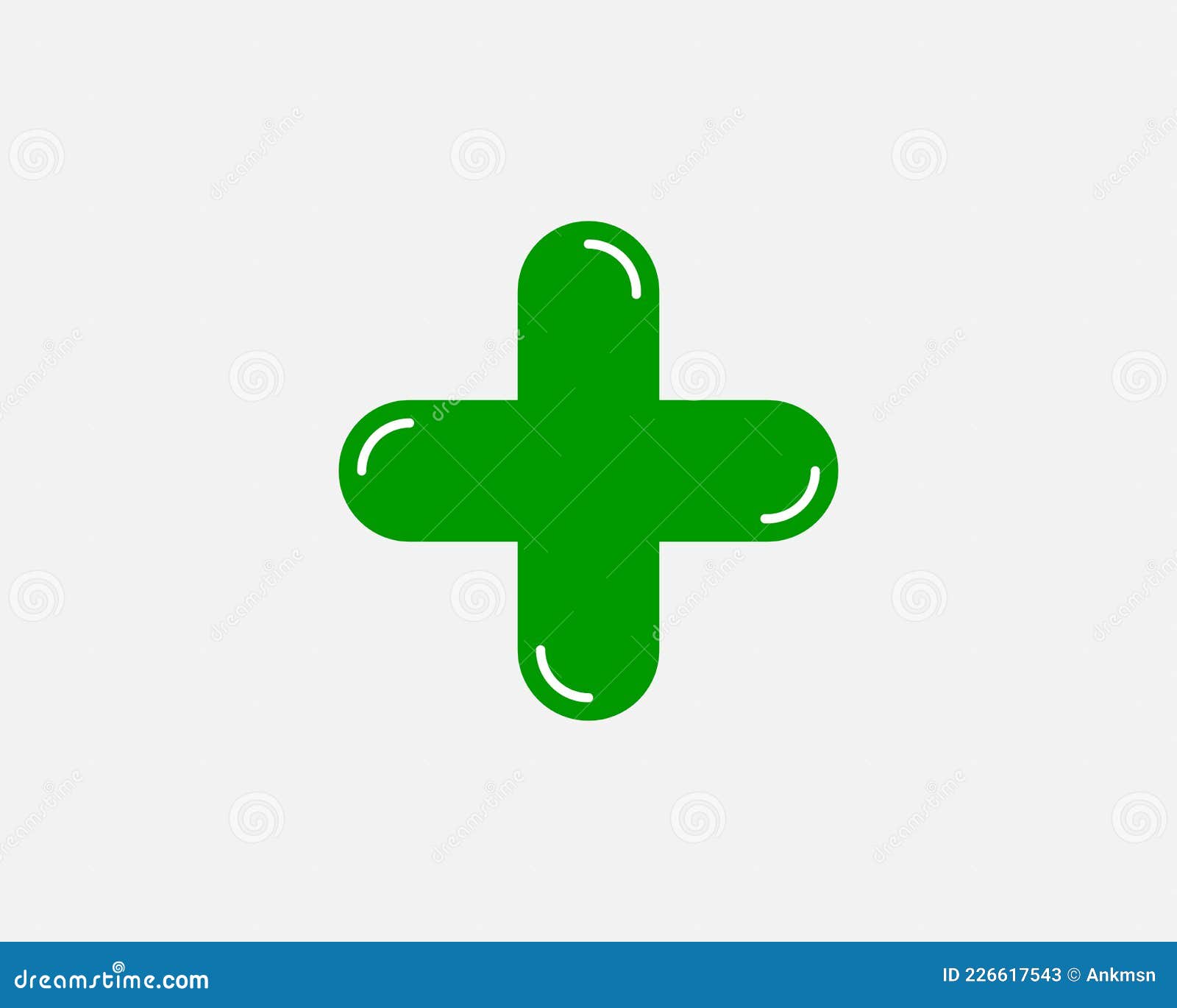 Green Plus Sign. Vector Icon Stock Vector - Illustration of assistance ...