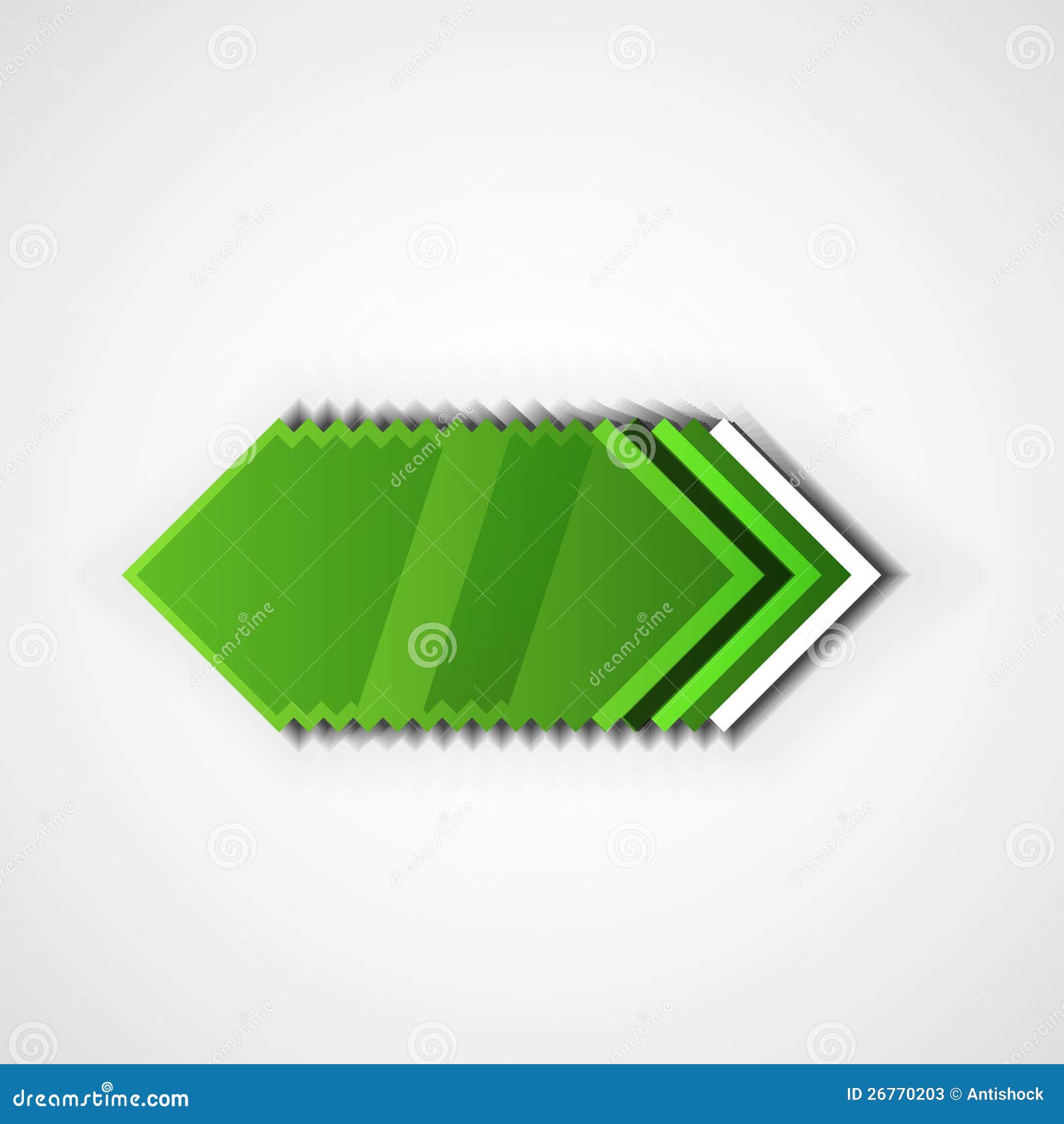 Green pointer stock vector. Illustration of badge, color - 26770203