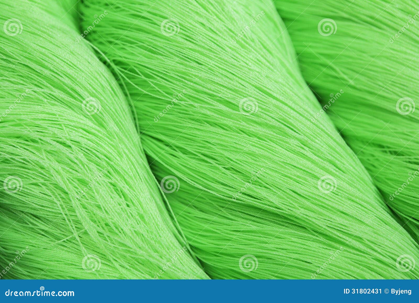Green polyester rope stock image. Image of attach, dock - 31802431