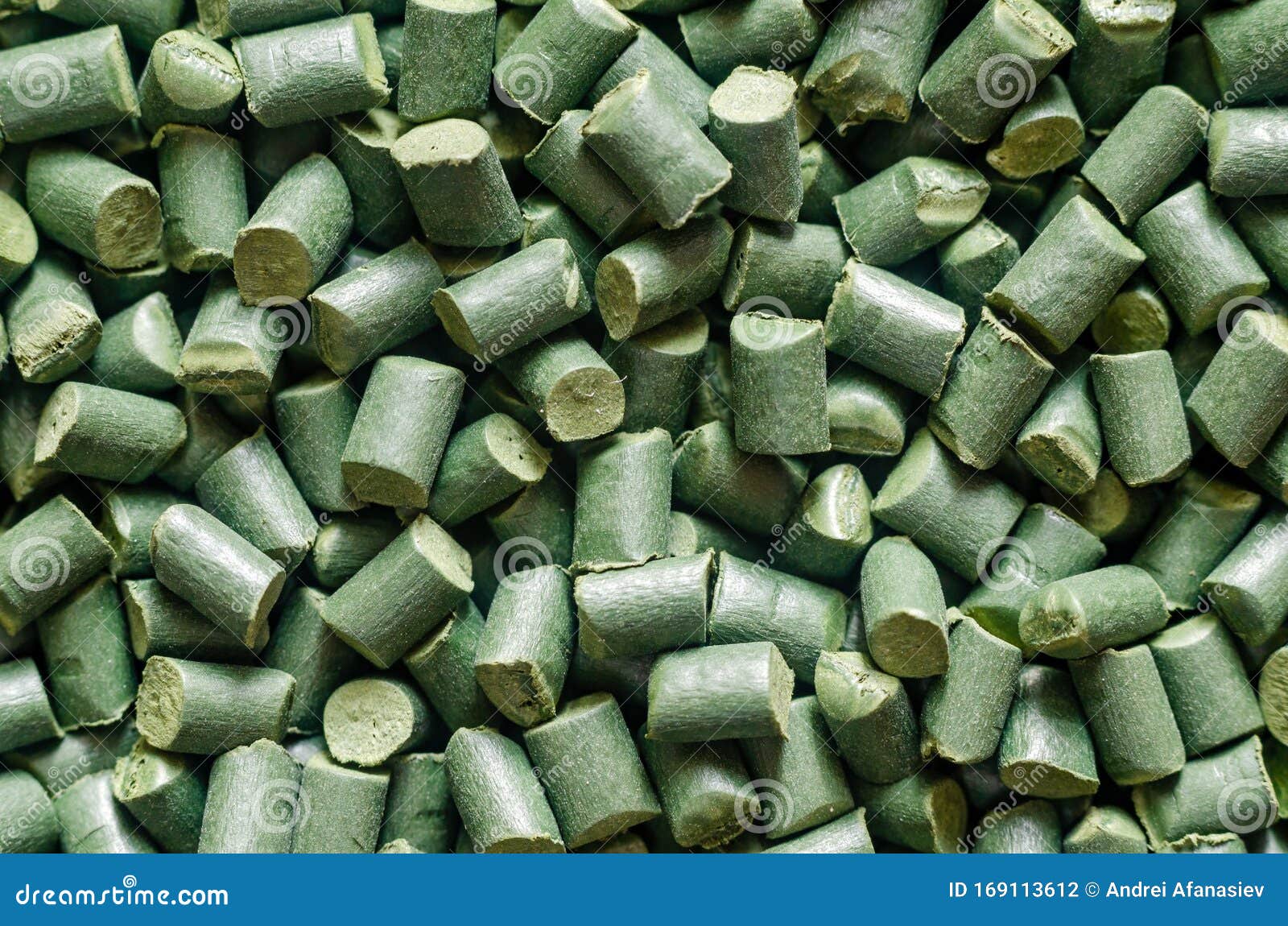 Green Polymer Dye in Granules, Background Texture Stock Photo - Image ...