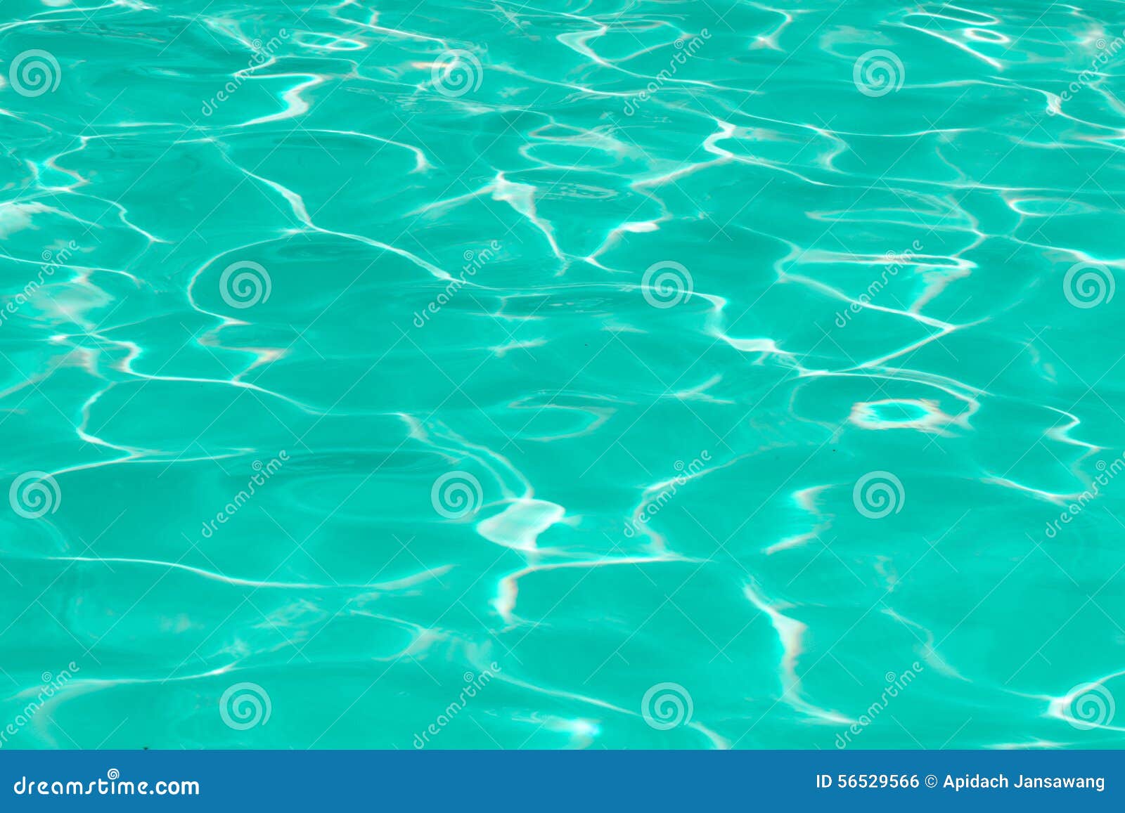 Green Pool Water with Sun Reflections Stock Photo - Image of wave ...